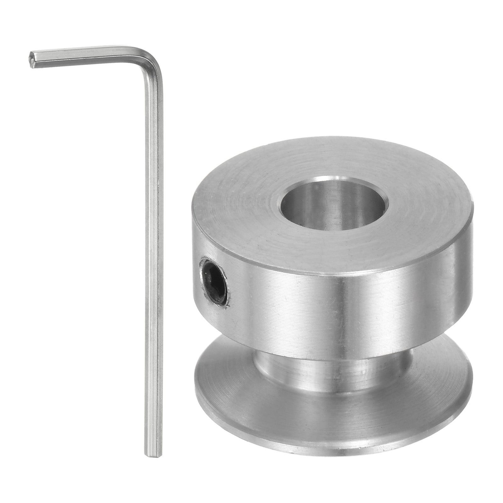 Single Groove Pulley 6mm Fixed Bore 20mm Outer Diameter Aluminum Alloy ...