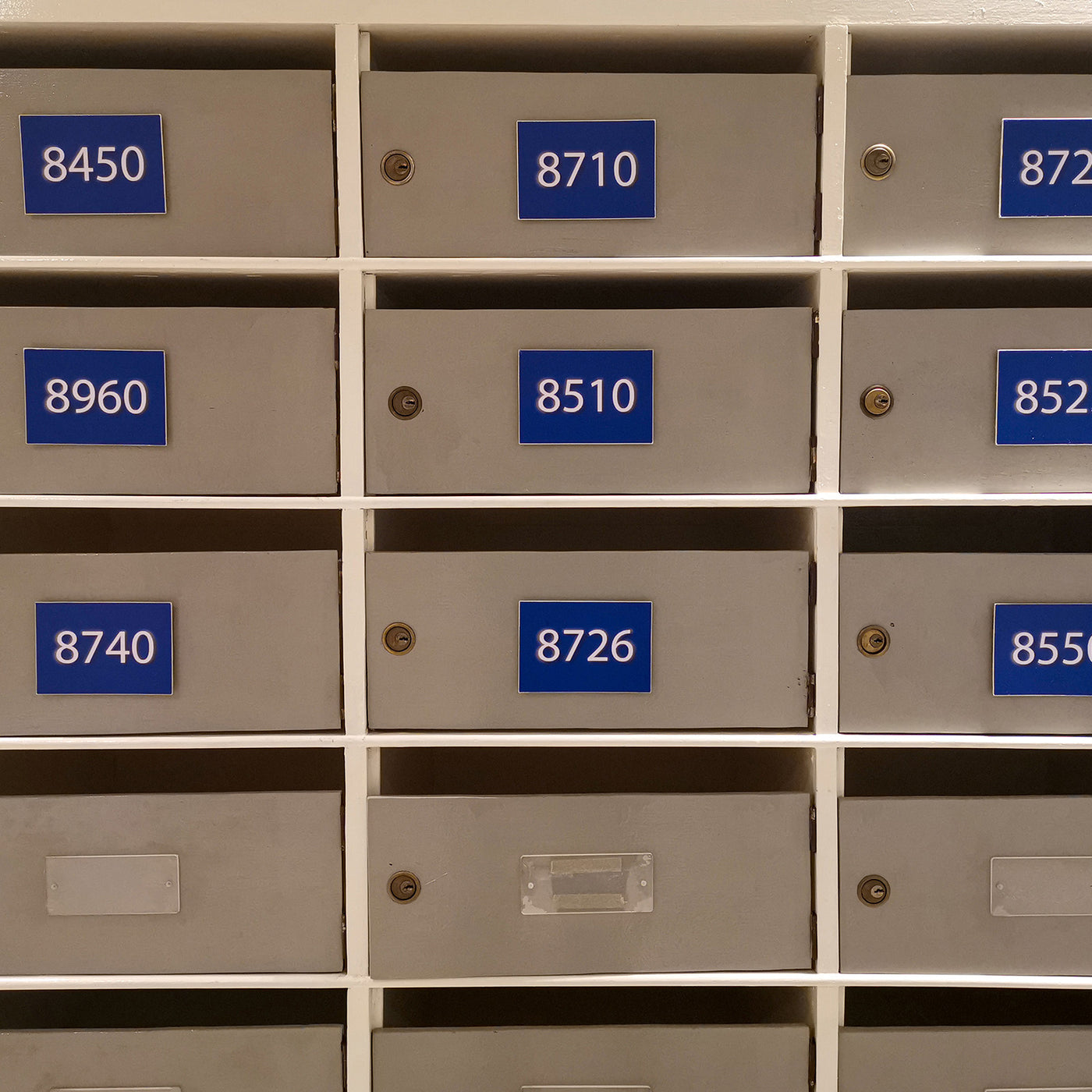 2001 to 3000 Consecutive Number Stickers Inventory Label Black Numbers ...