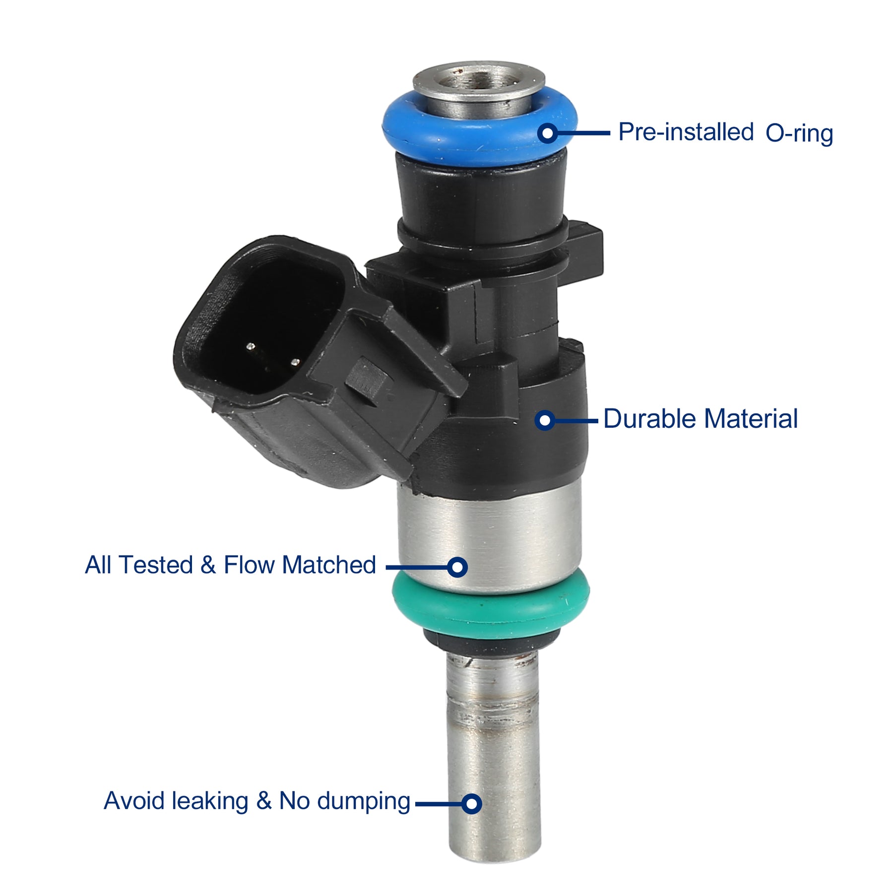 Uxcell 2pcs Motorcycle Fuel Injector Replacement for Polaris General ...