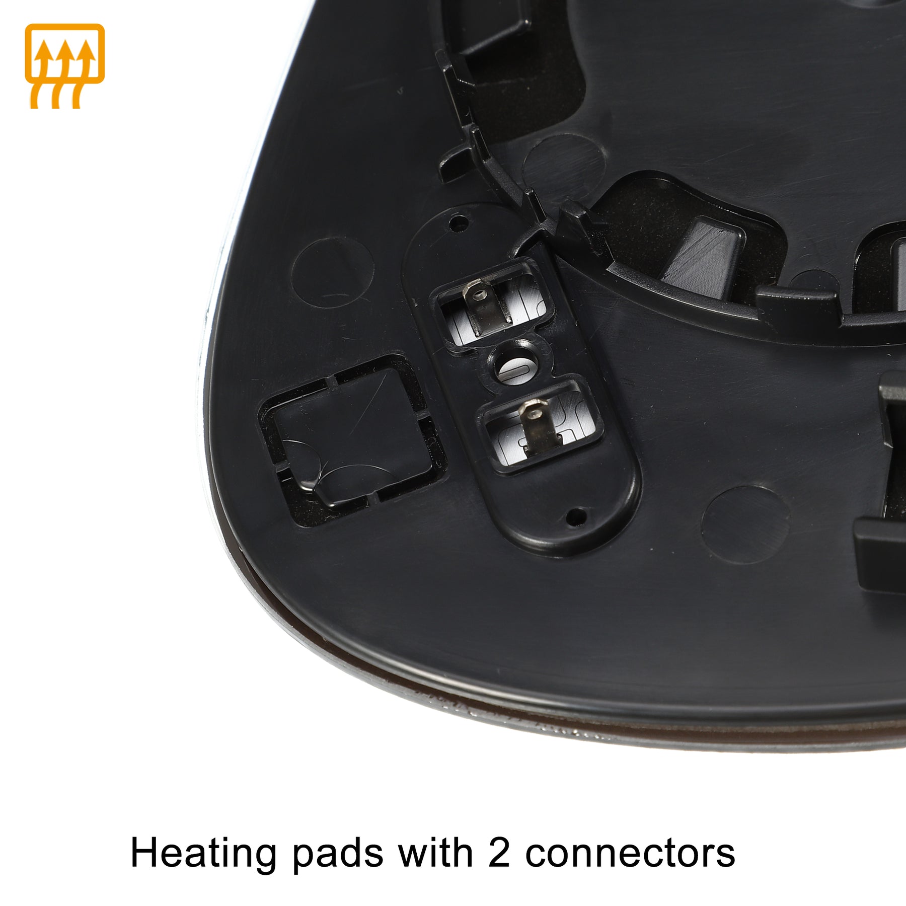 Uxcell Car Left Driver Side Heated Mirror Glass Replacement W/ Backing ...