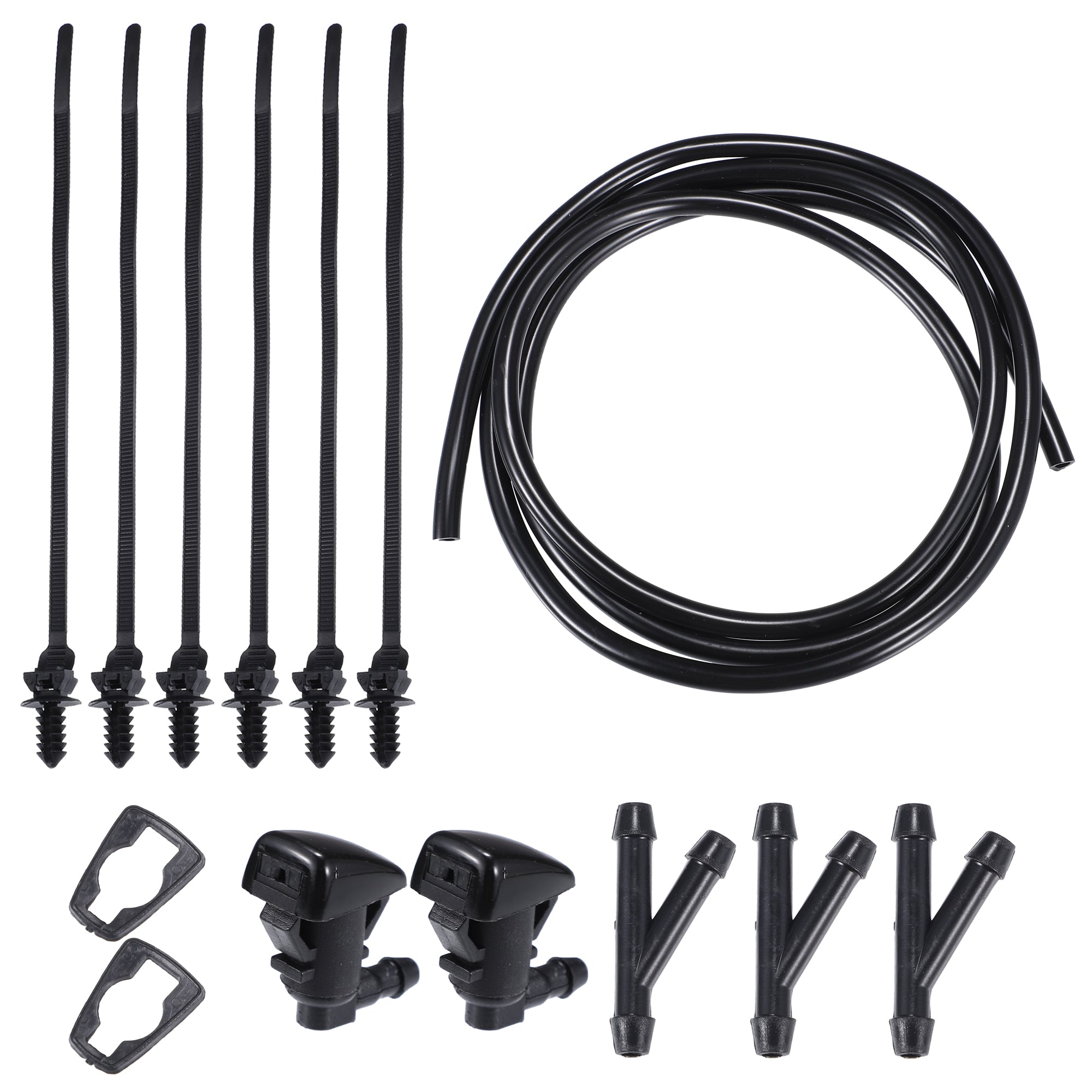 Uxcell 1 Set Windshield Washer Water Nozzle Spray No.25823360 for ...