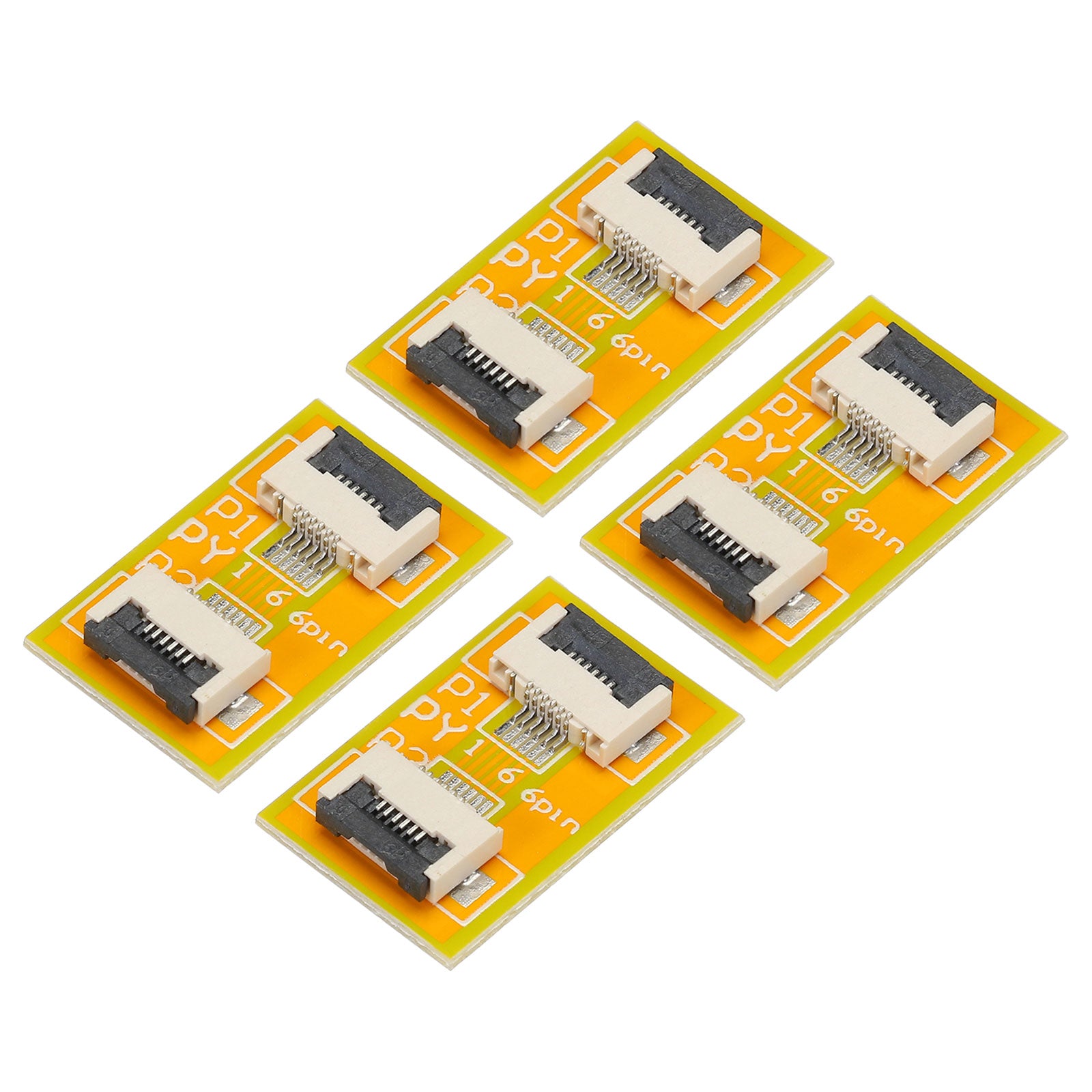 FFC FPC Extension Board PCB Extend Connector 6 Pin 0.5mm Pitch Single ...