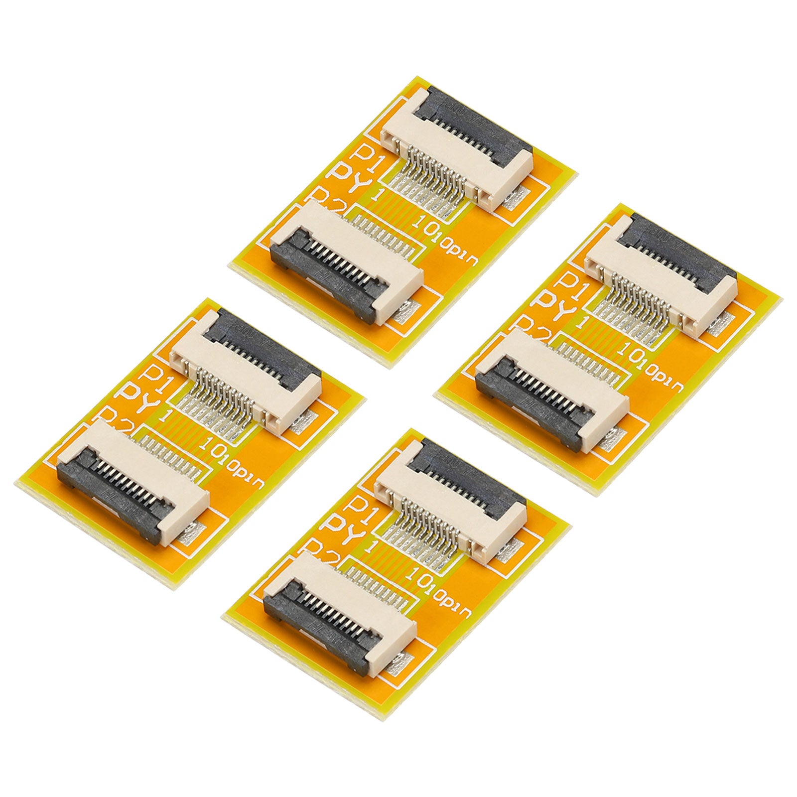FFC FPC Extension Board PCB Extend Connector 10 Pin 0.5mm Pitch Single ...