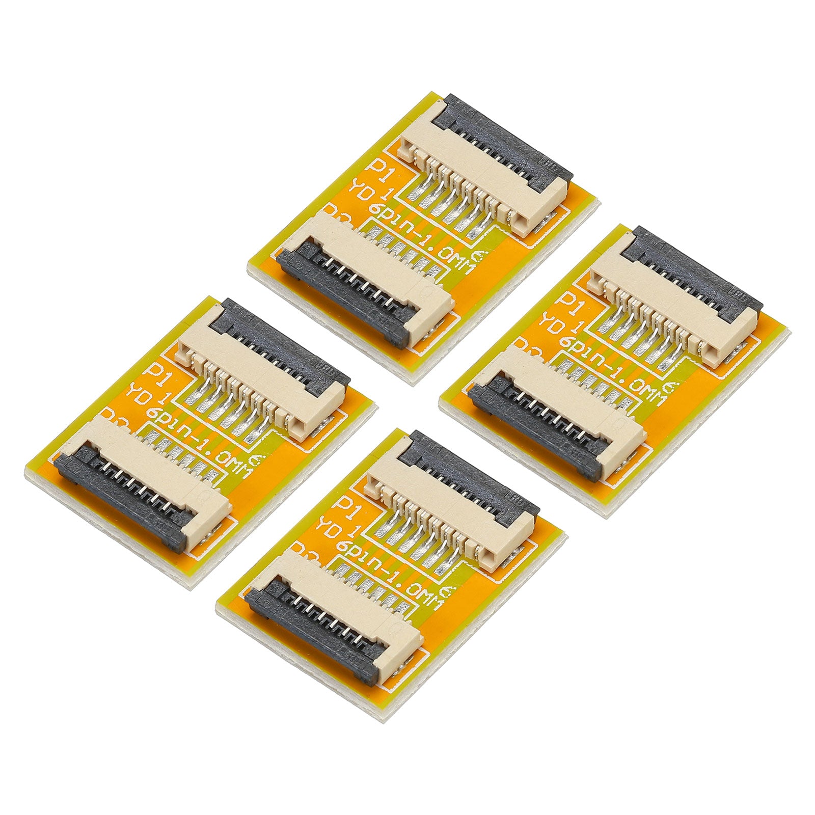 FFC FPC Extension Board PCB Extend ZIP HDD Connector 6 Pin 1mm Pitch ...