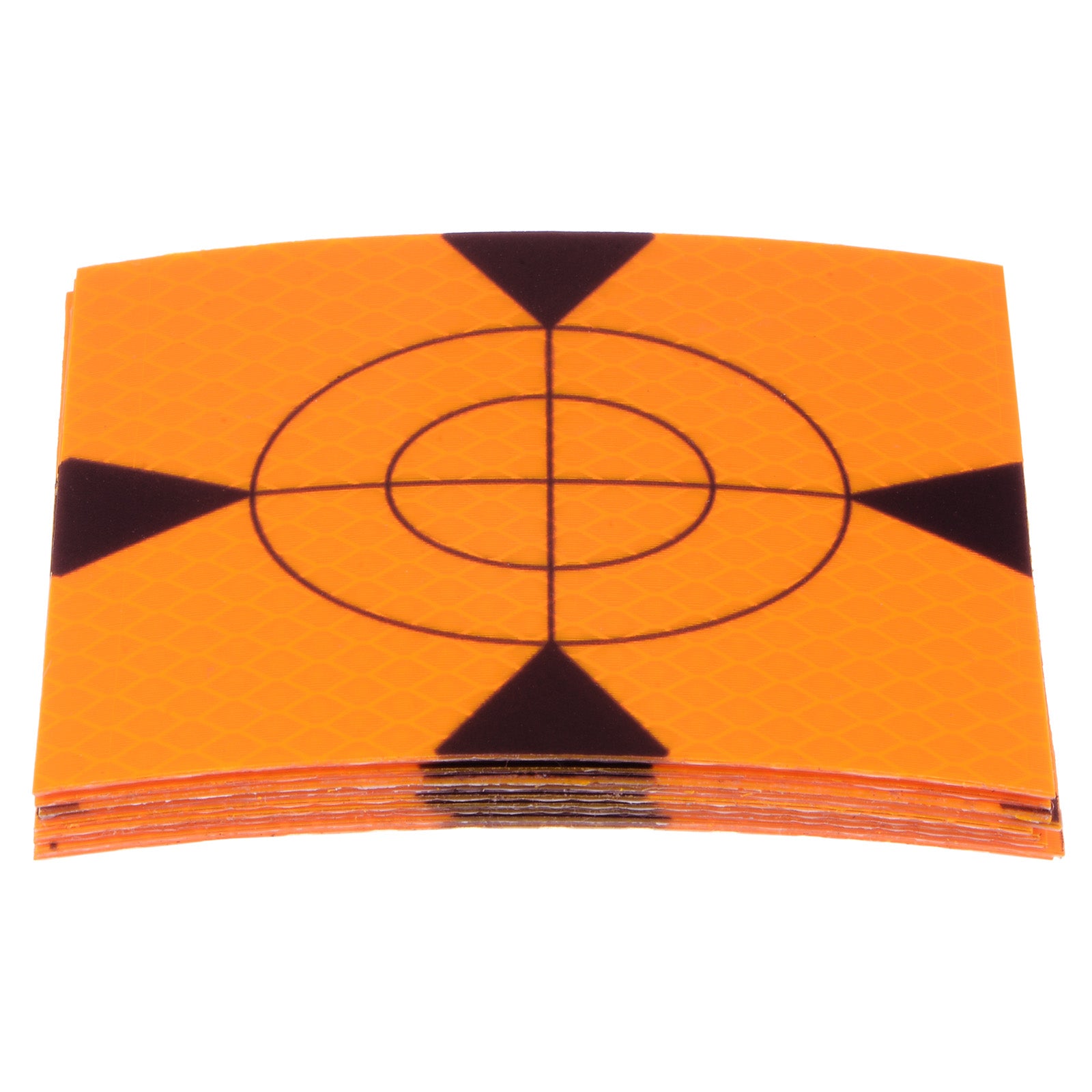 10pcs Survey Reflector Target 80mm Self-adhesive Survey Target Sheets ...