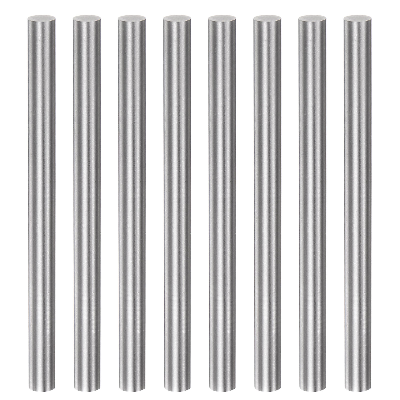 8pcs 7mm x 100mm High Speed Steel (HSS) Round Rod Lathe Bar Stock DIY ...