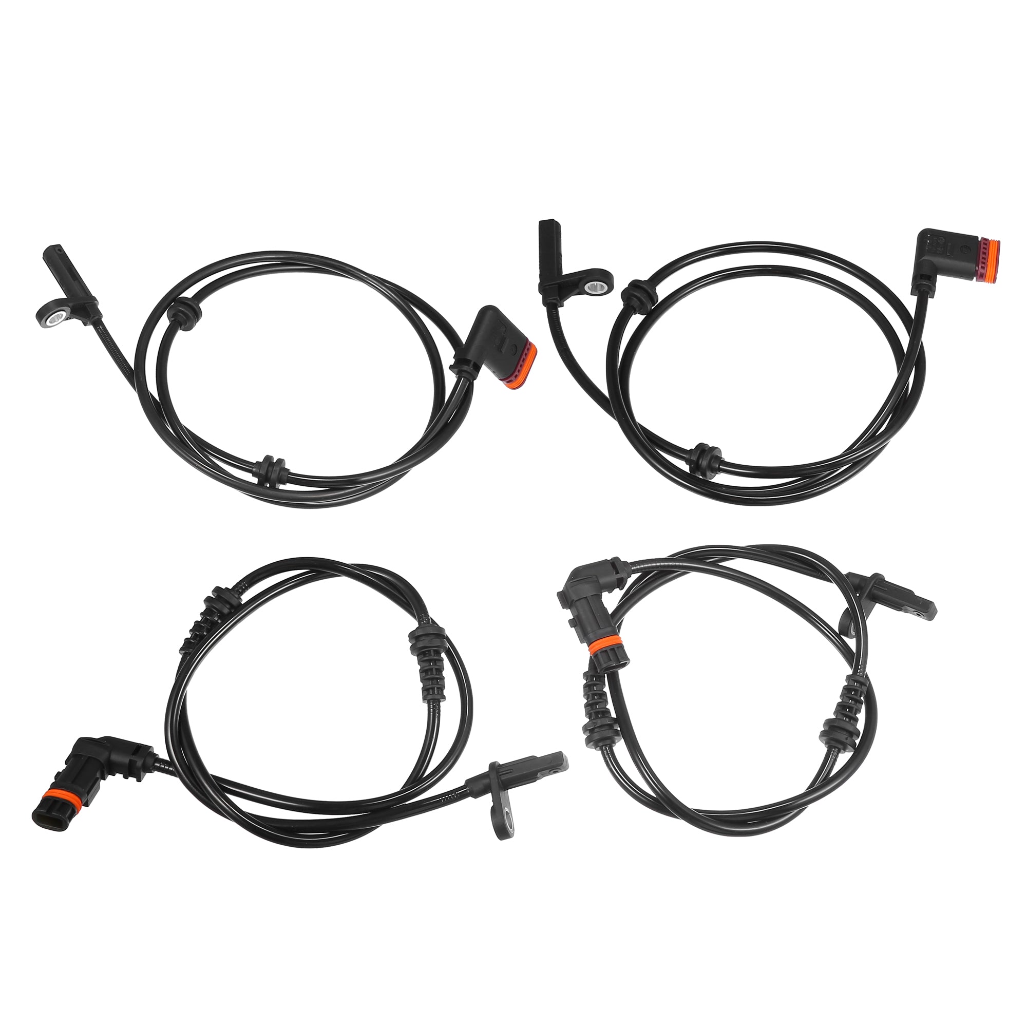 Front Rear Left Right ABS Sensor, Wheel Speed Sensor, for Mercedes-Benz ...