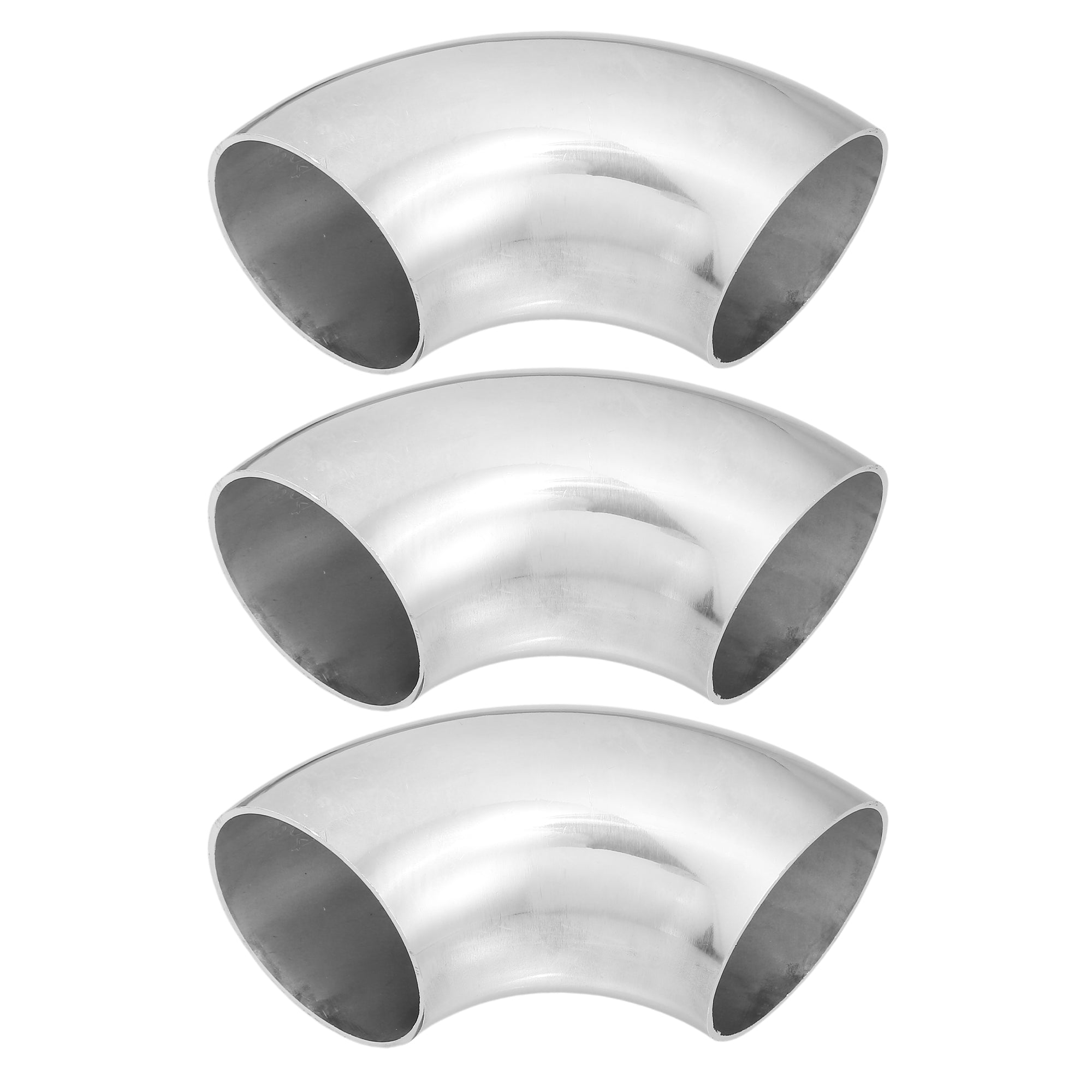Uxcell 3pcs 90 Degree Mandrel Bend Elbow SS304 Stainless Steel Bend ...