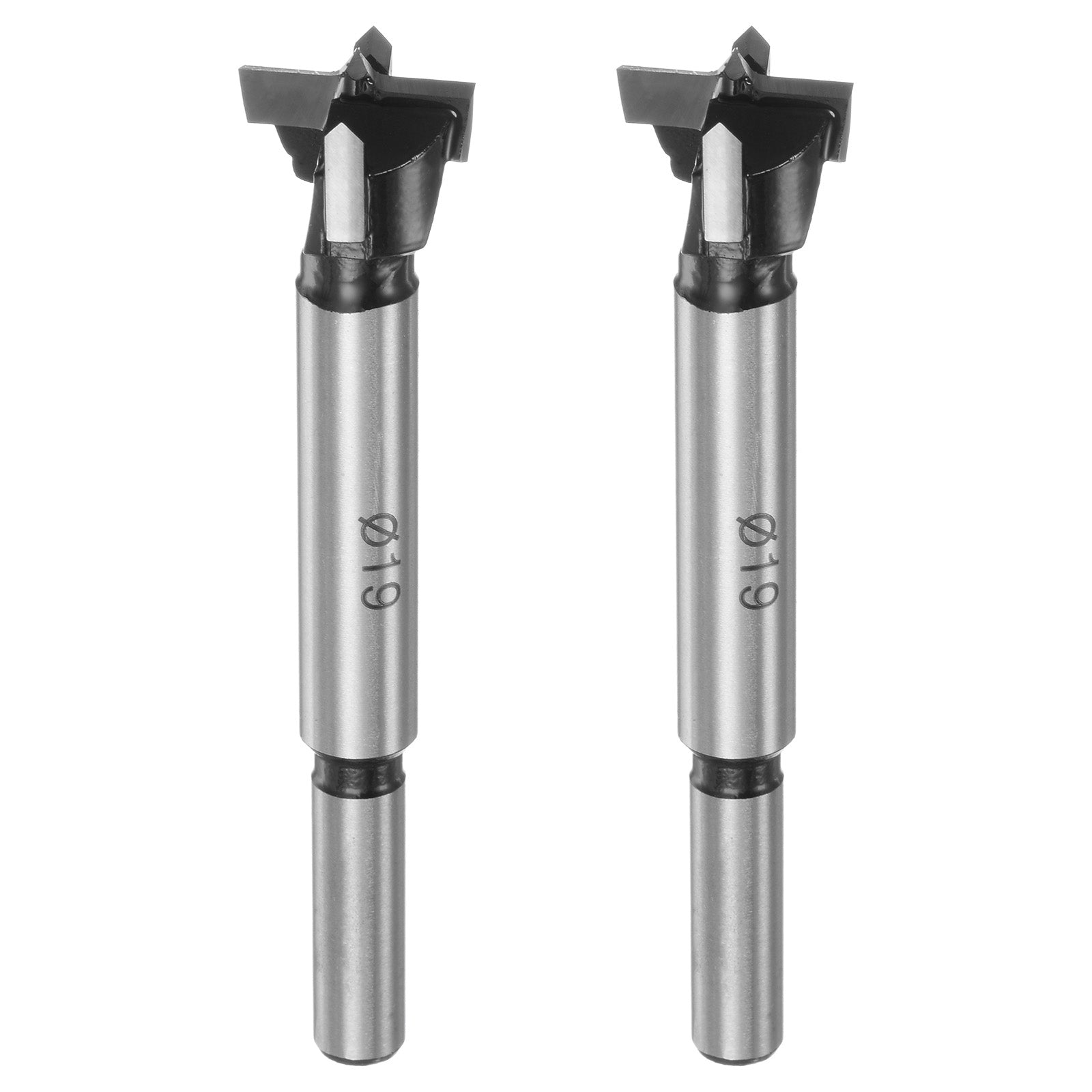 2pcs Forstner Drill Bits 19mm (3/4") Tungsten Carbide Wood Forstner Bit ...