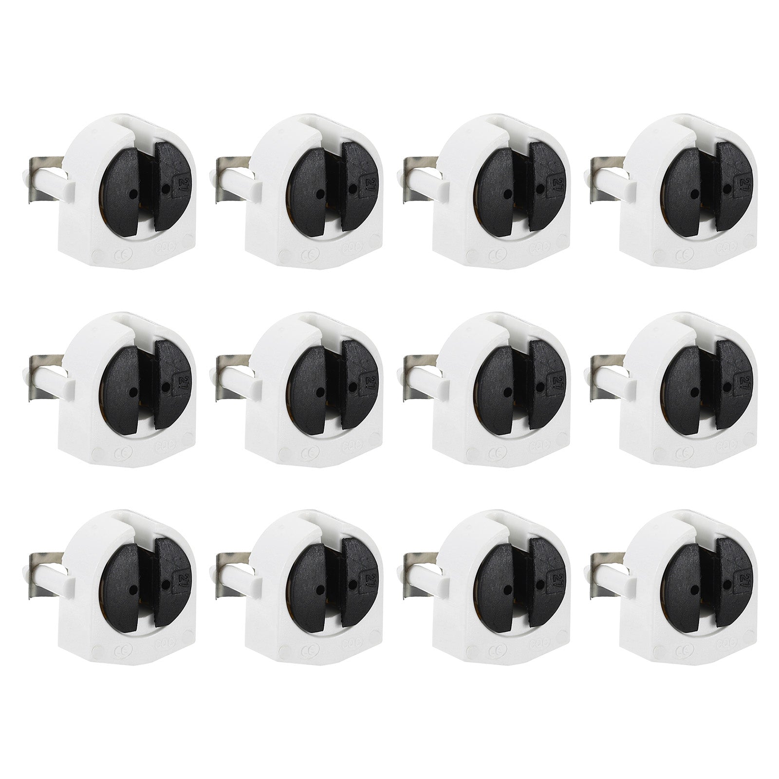 T5 Fluorescent Light Holder, 12 Pack G5 Lamp Base LED Fluorescent Tube ...