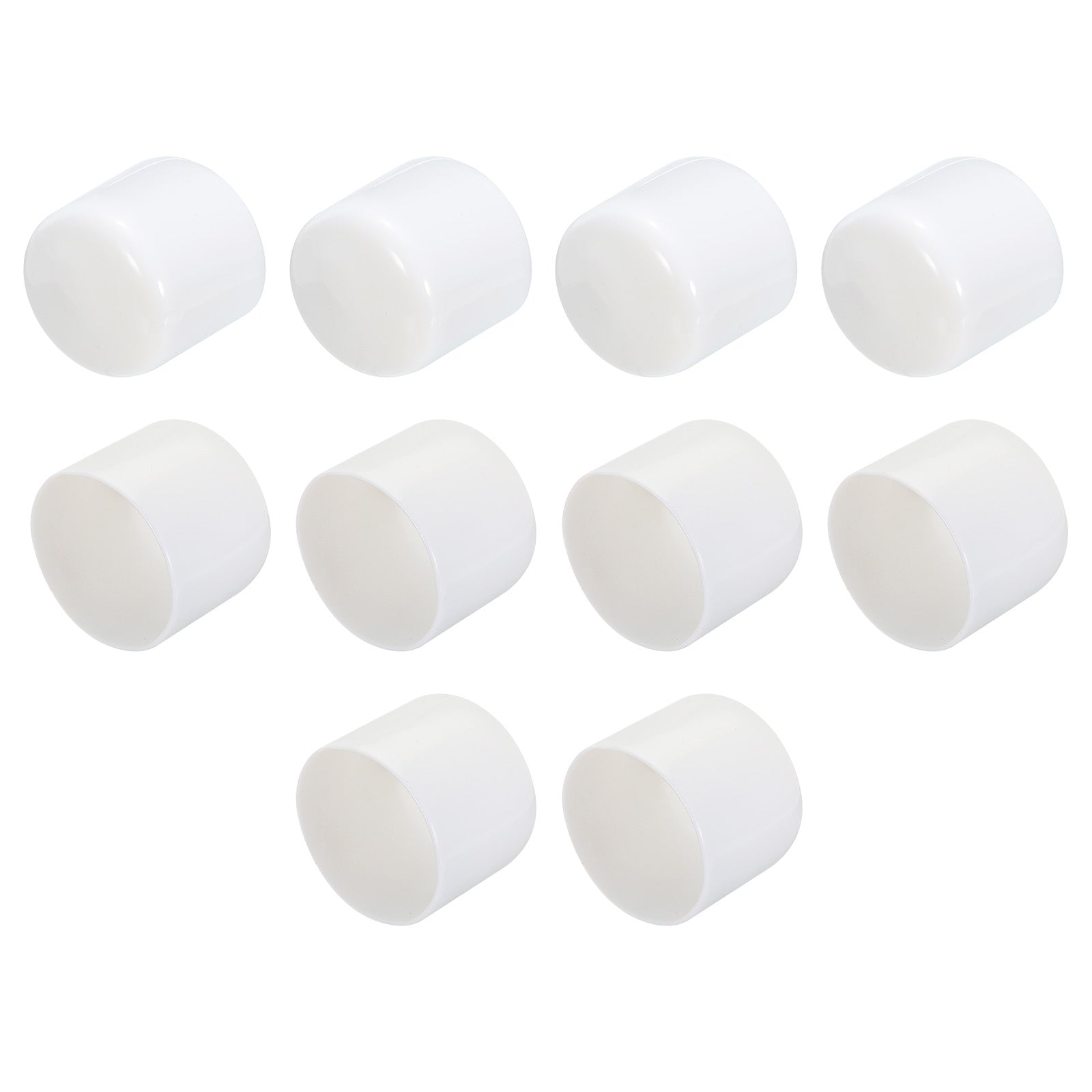 Uxcell 10pcs Rubber End Caps 35mm ID Bolt Cap Cover Screw Thread ...