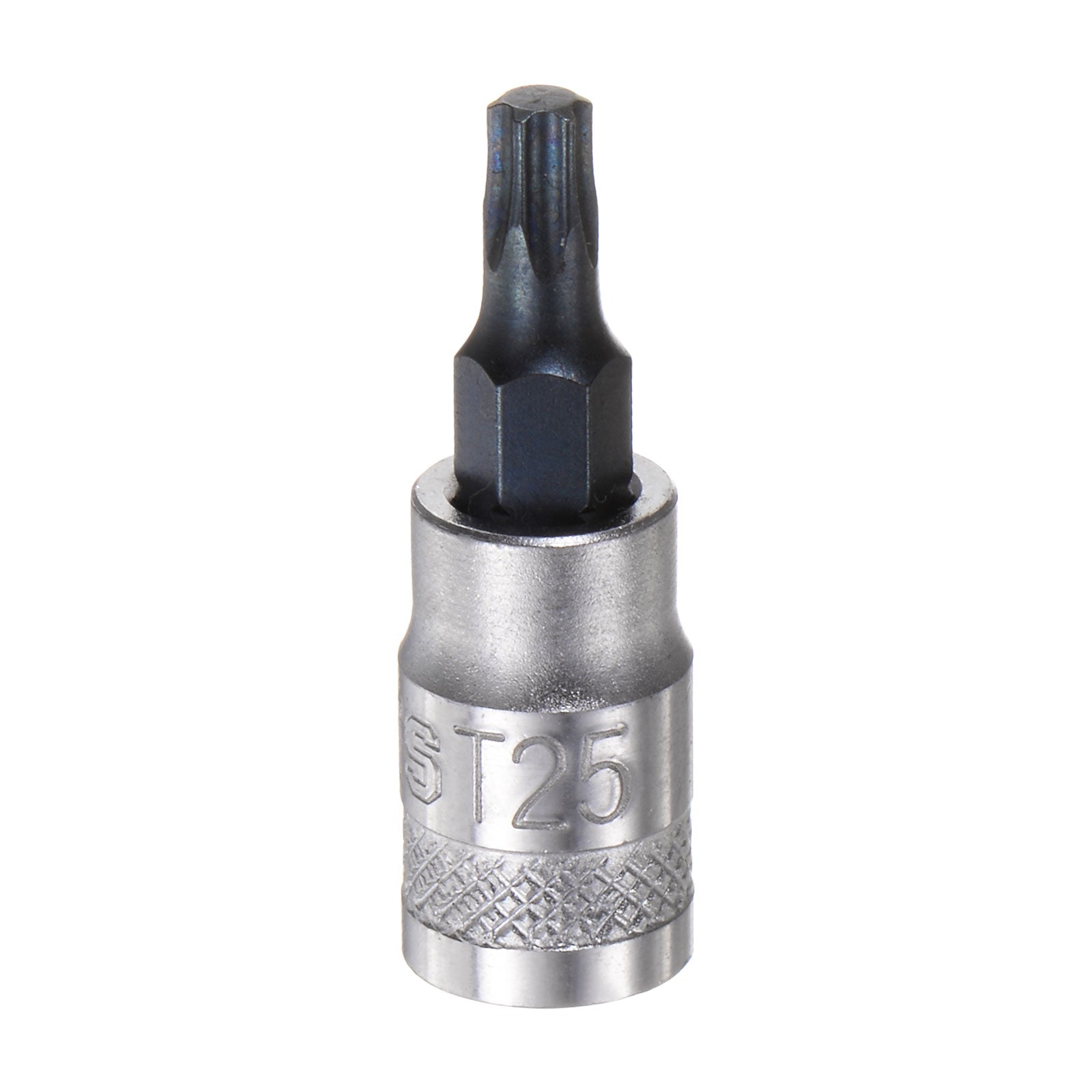 Torx Bit Socket T25 Solid Star 1/4" Drive 1.46" Length S2 Steel Bit CR ...