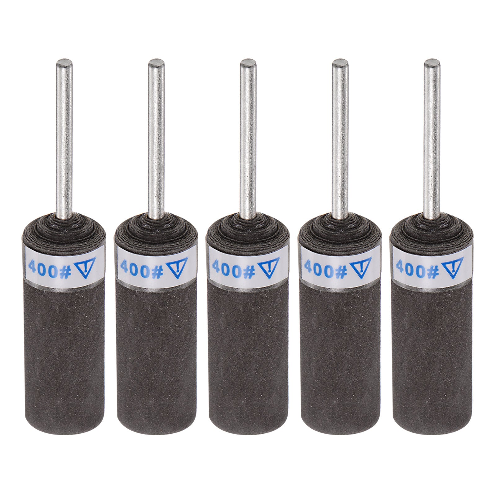 5pcs Abrasive Sandpaper Rolls 400 Grit 2.35mm Shank for Polishing ...