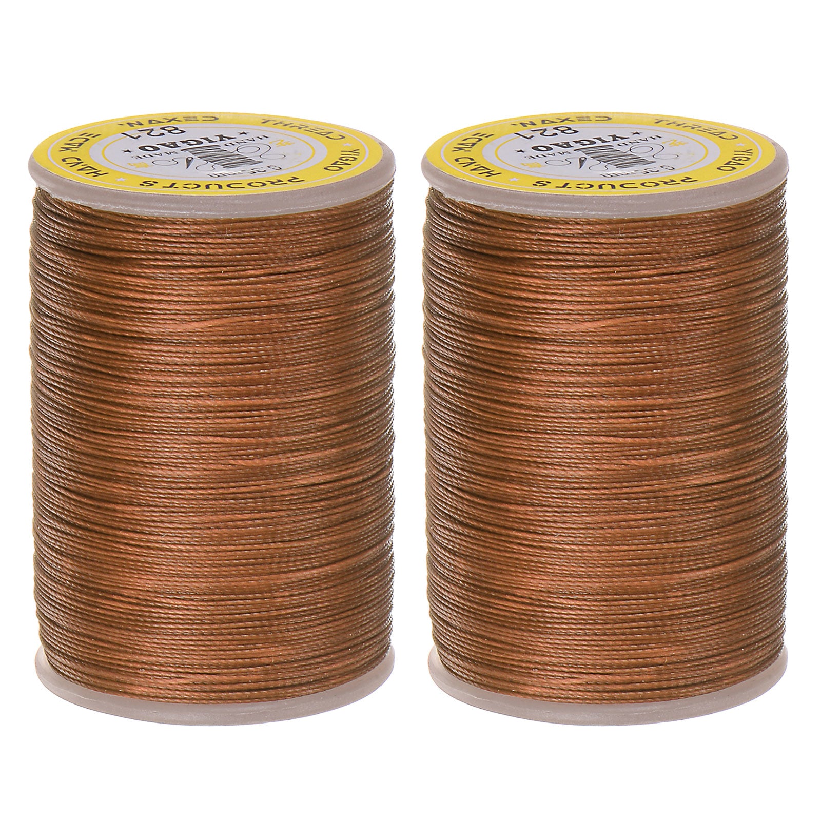 2pcs Upholstery Sewing Thread 328 Yards 300m Polyester String Khaki ...