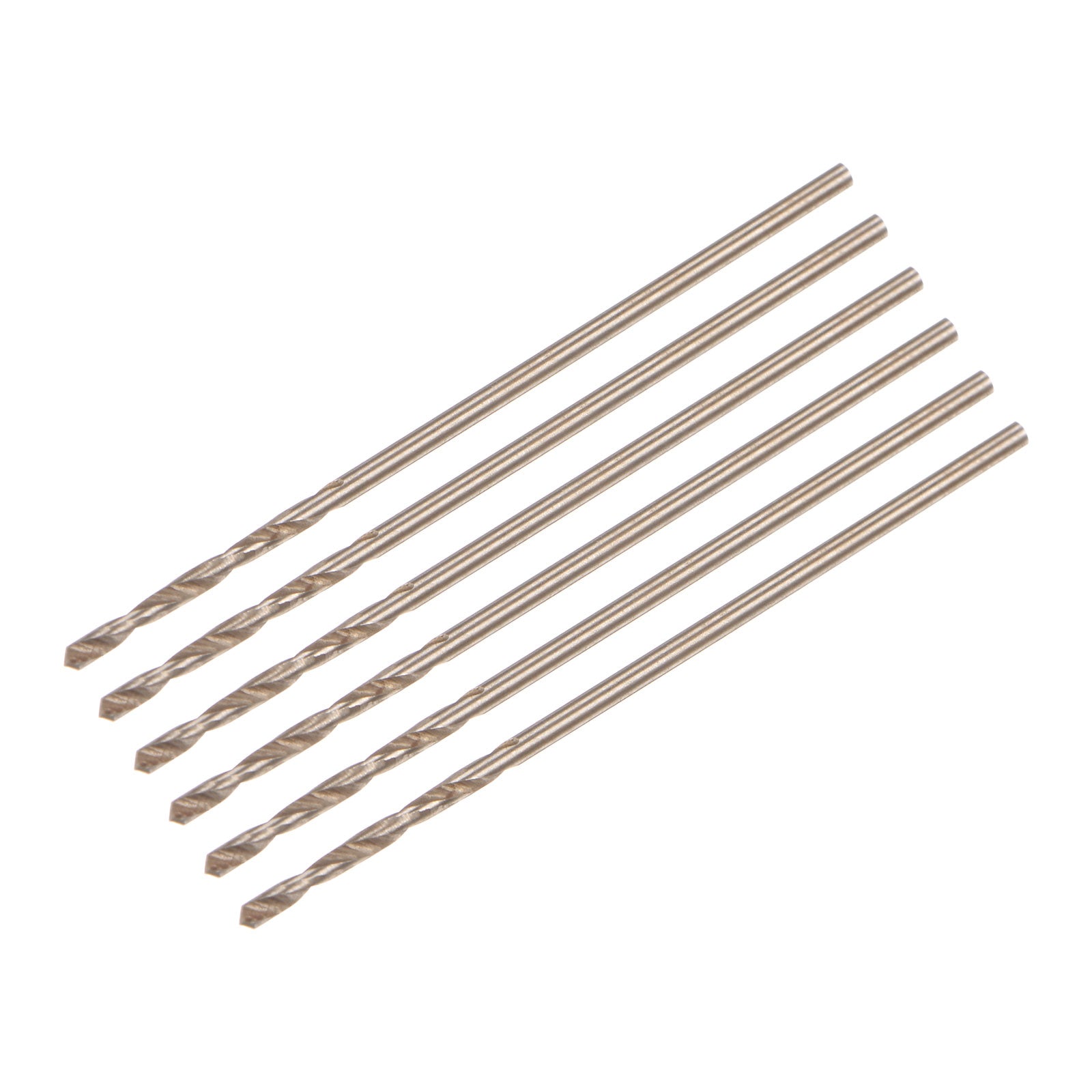 Uxcell 6pcs 1mm Titanium & Nitride Coated M2 High Speed Steel Twist ...