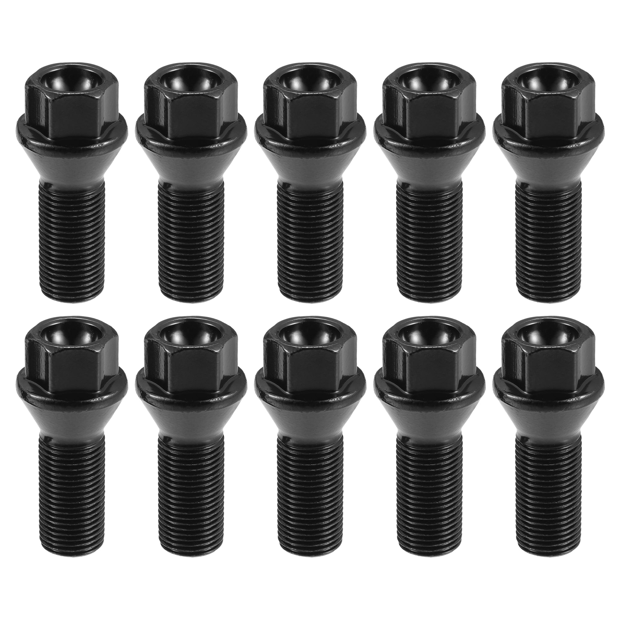 M14x1.25 Car Wheel Lug Bolt Nut Fit for BMW E46 325 E90 No.36136781151 ...