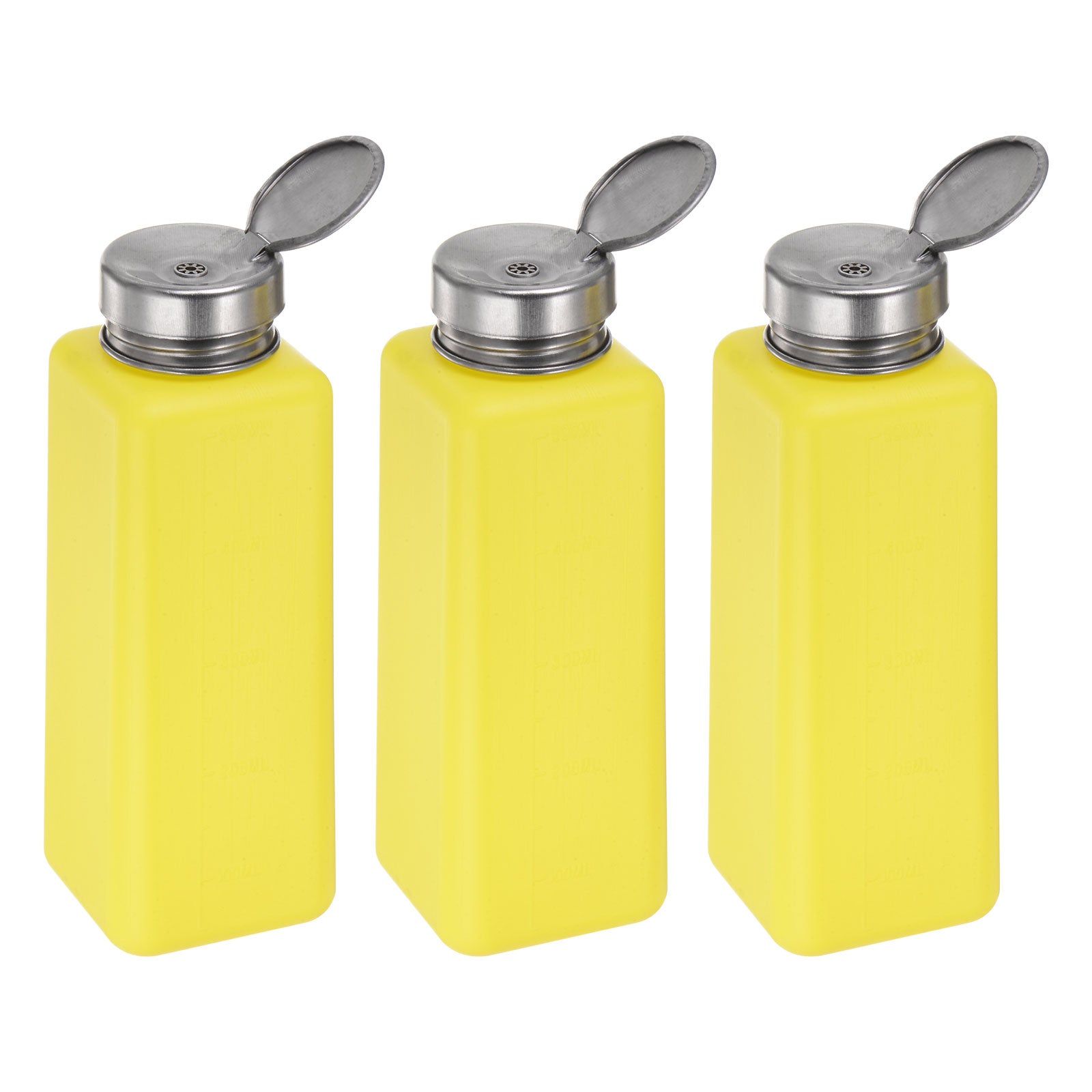 3pcs Solvent Alcohol Dispensers 500ml(16.9oz) Push Down Liquid ...
