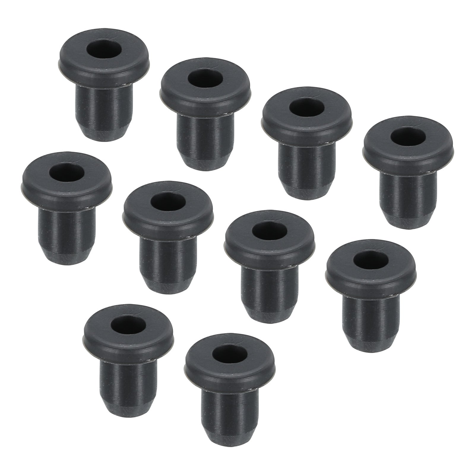 40Pcs T Type Rubber Grommet Mount Dia 5mm ID 3mm Seal Protection ...