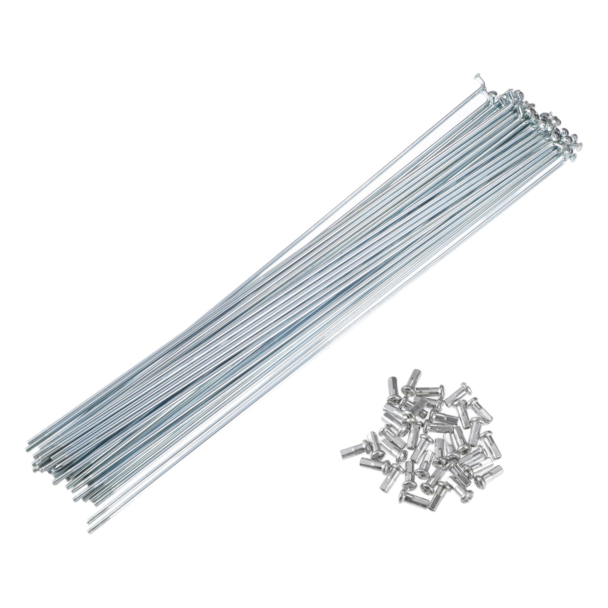 36pcs 13G J Bend Bicycle Galvanized Spokes 274mm 10.79" Cycle Spokes ...