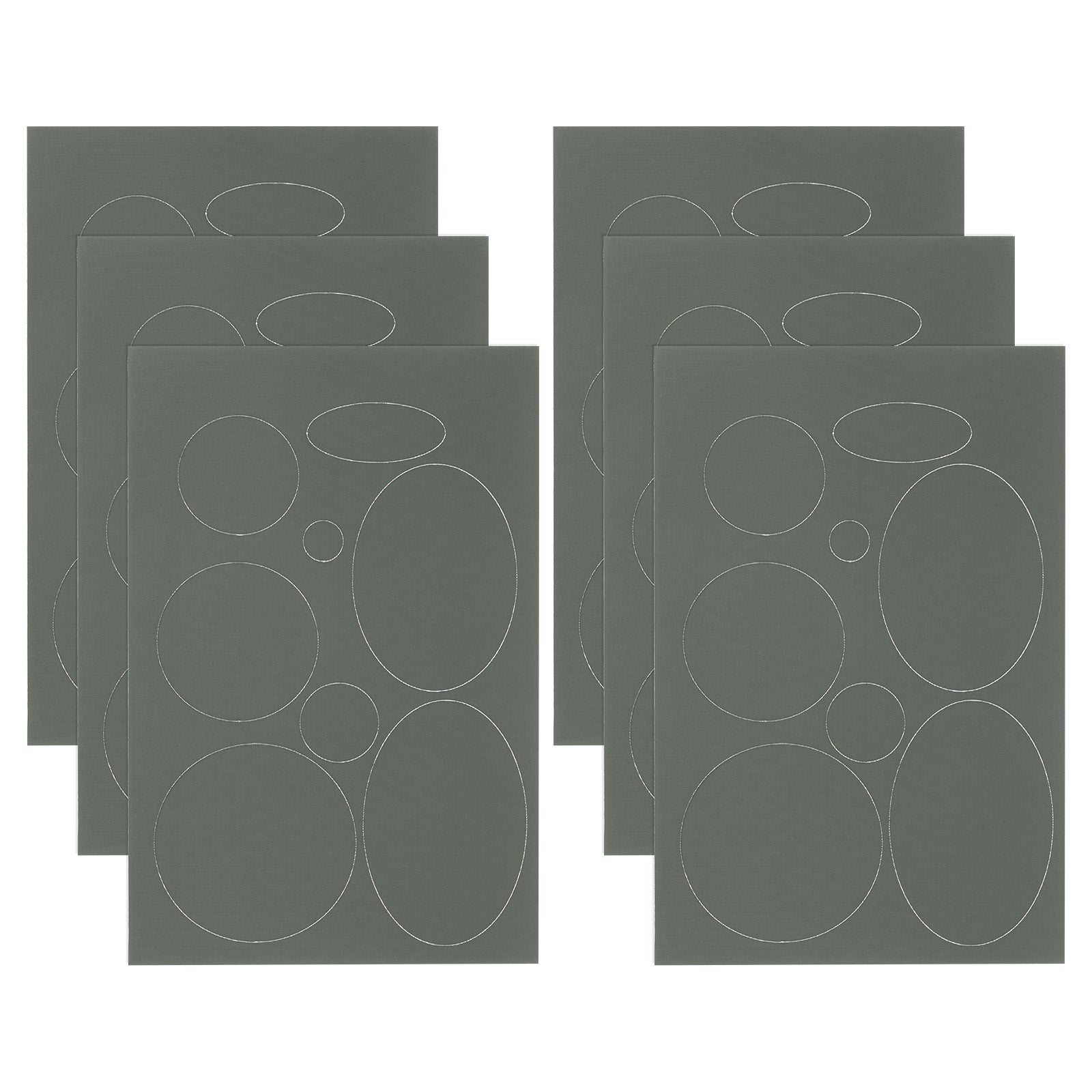 6Pcs Down Jacket Repair Patch Kit Self-Adhesive Nylon Fabric Patches ...