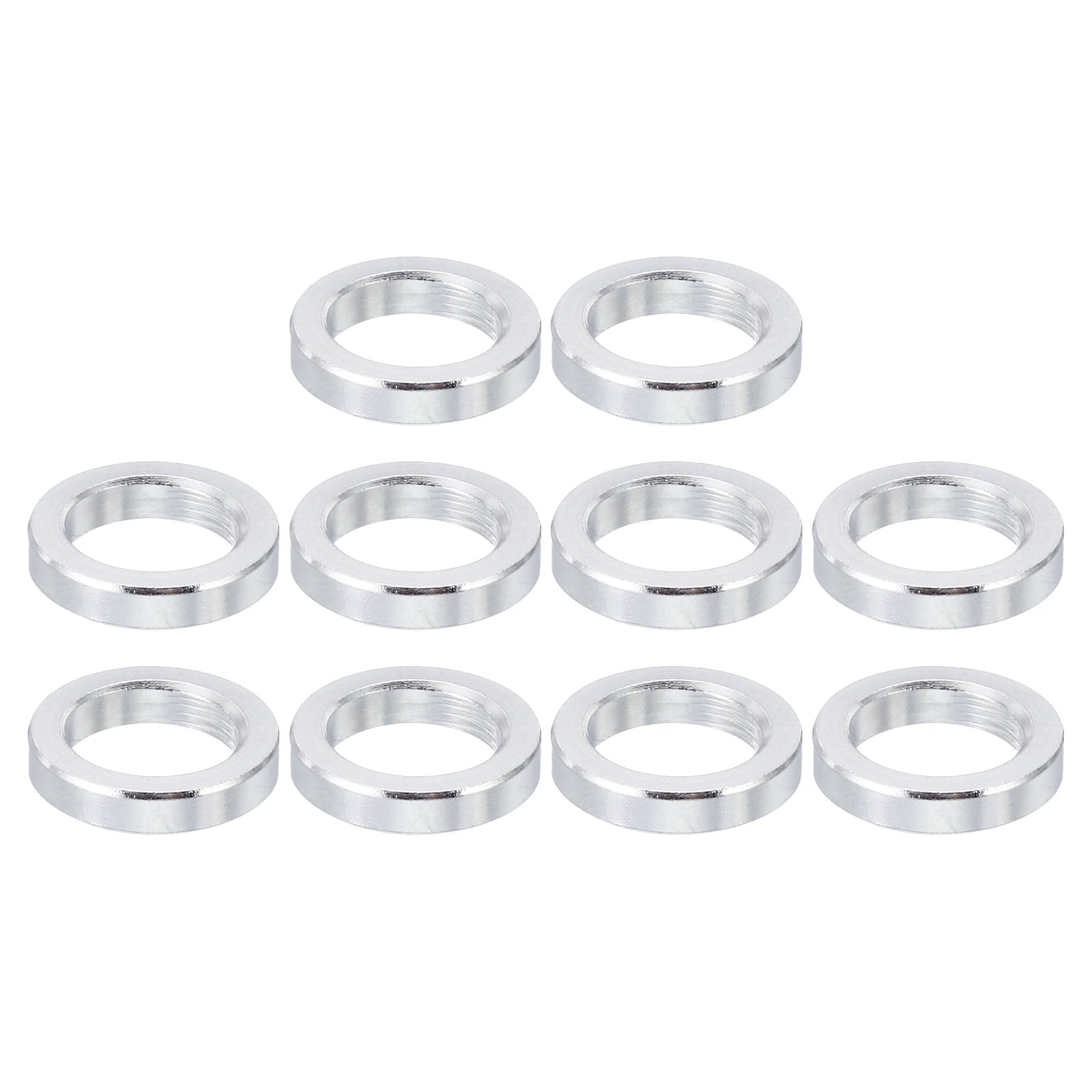 M8 Aluminum Spacers, 10 Pcs Metal Spacer Aluminum 8.2mm ID x 12mm OD x ...