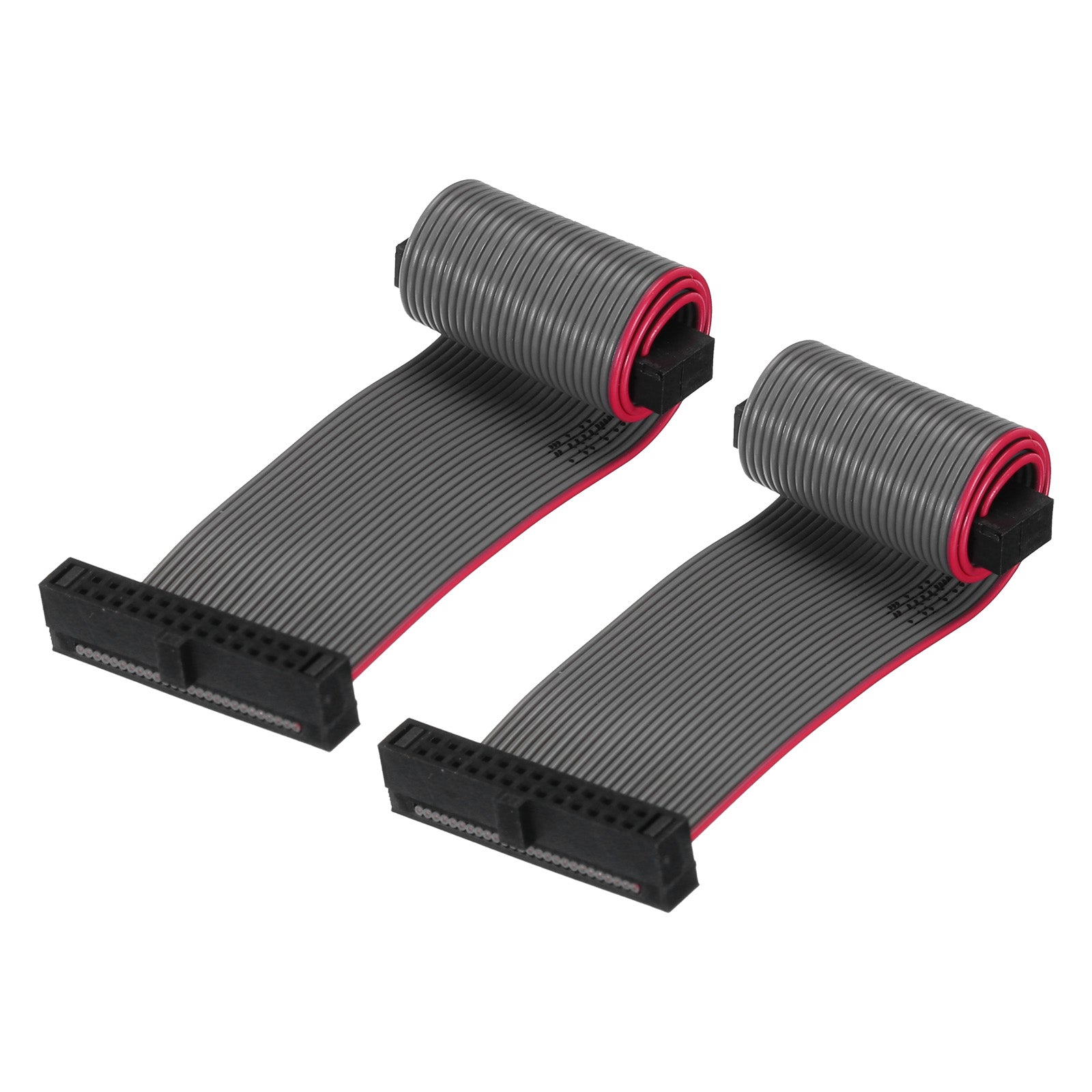 IDC 26Pin Flat Ribbon Cable, 1.27mm Pitch FC to FC Connector 10cm ...