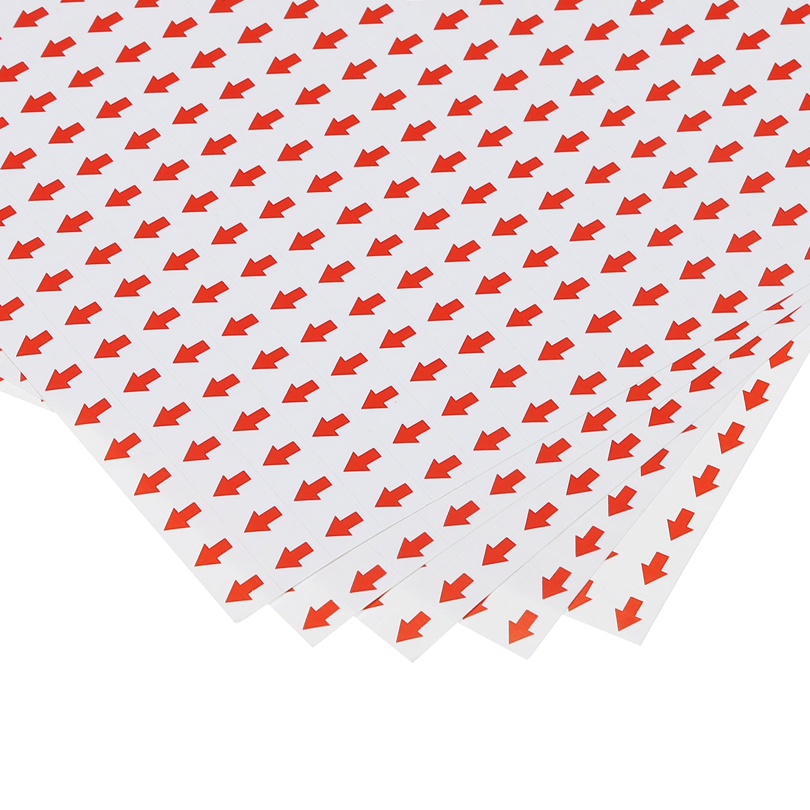 20 Sheet Small Arrow Stickers 0.35x0.3" Product Inspection Defects, Red ...