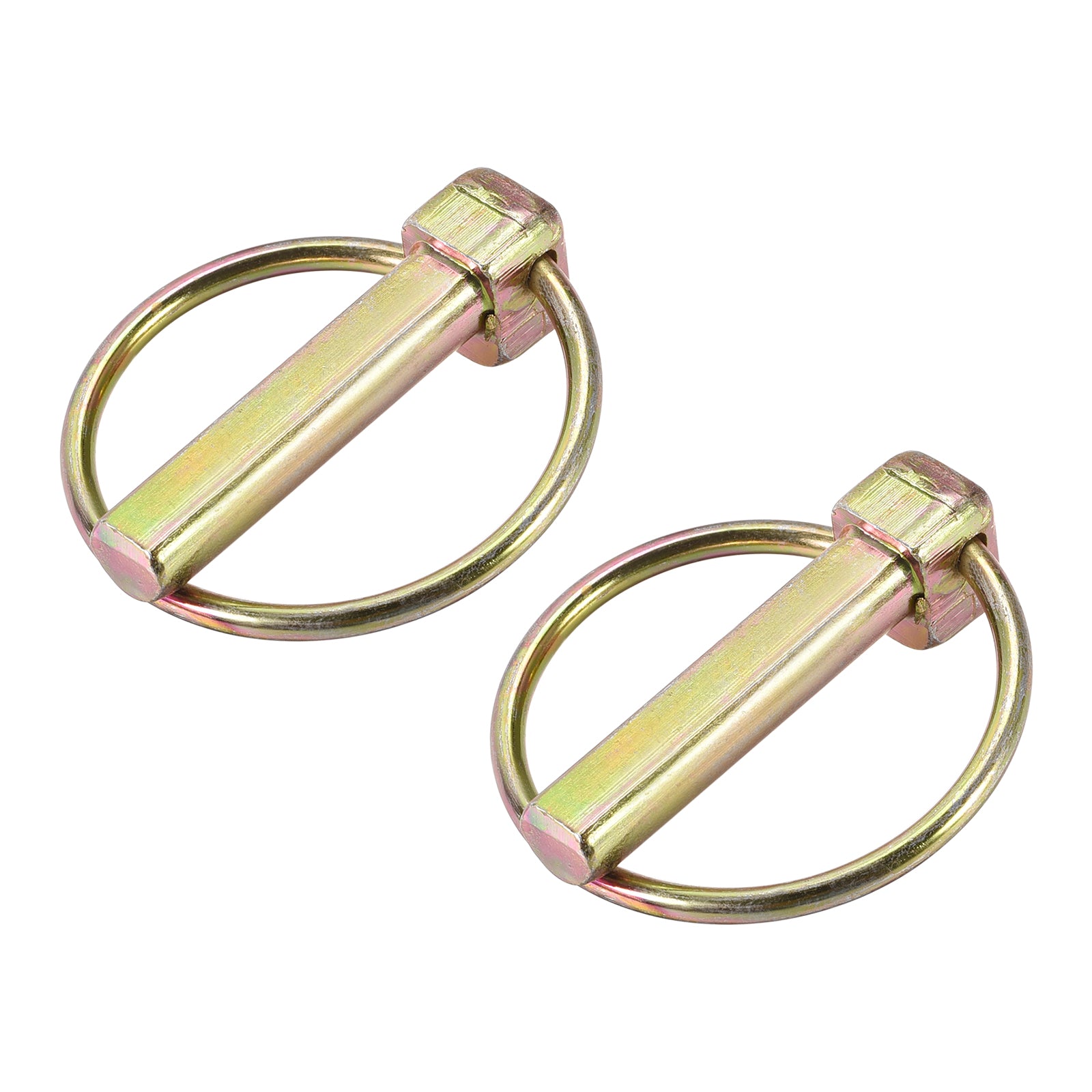 Uxcell 2Pcs 11/32" x 2" Linch Pin with Ring for Boat Kayak Canoe ...