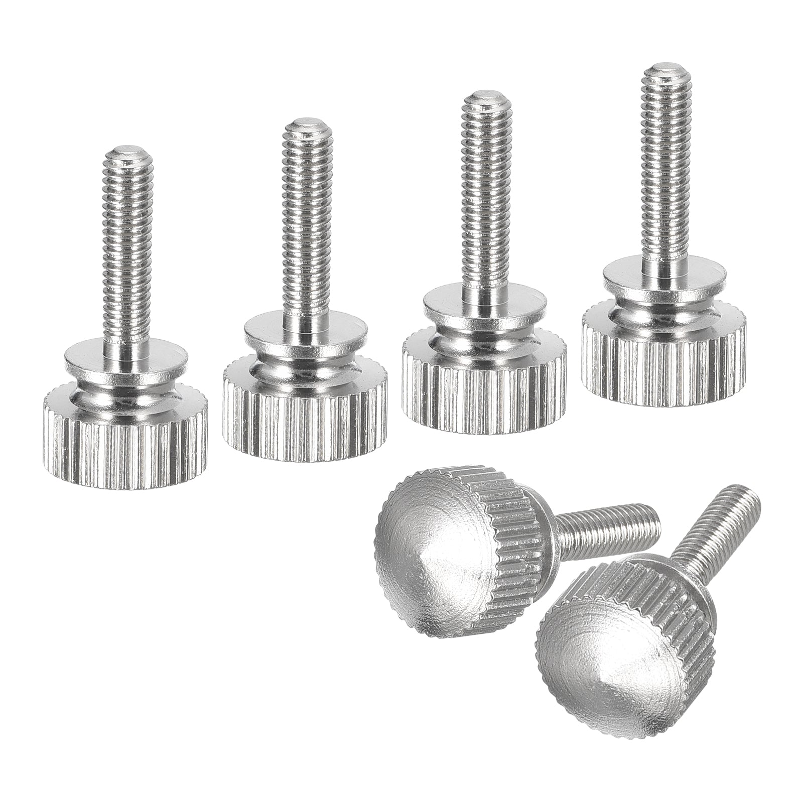 Uxcell M3x12mm Knurled Thumb Screws, 6pcs Brass Thumb Screws with ...