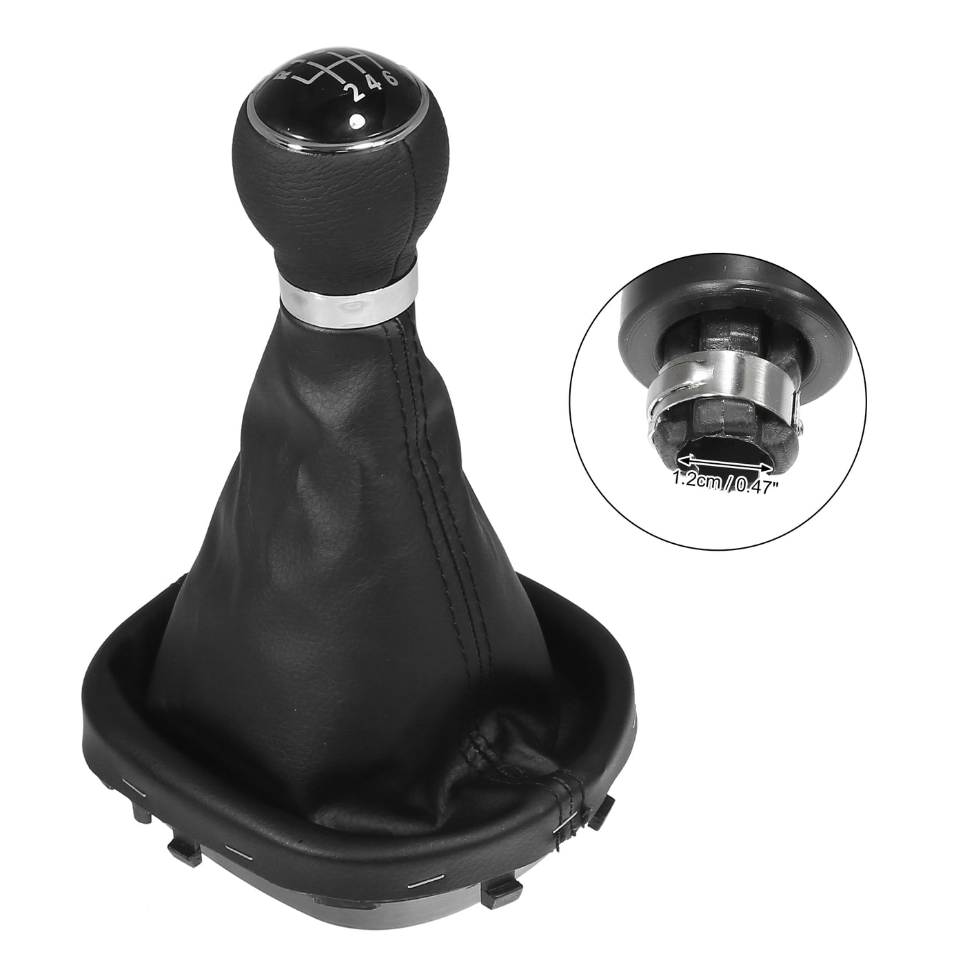 6 Speed Manual Gear Shift Knob with Gaiter Boot for VW Caddy II 2 MK2 ...