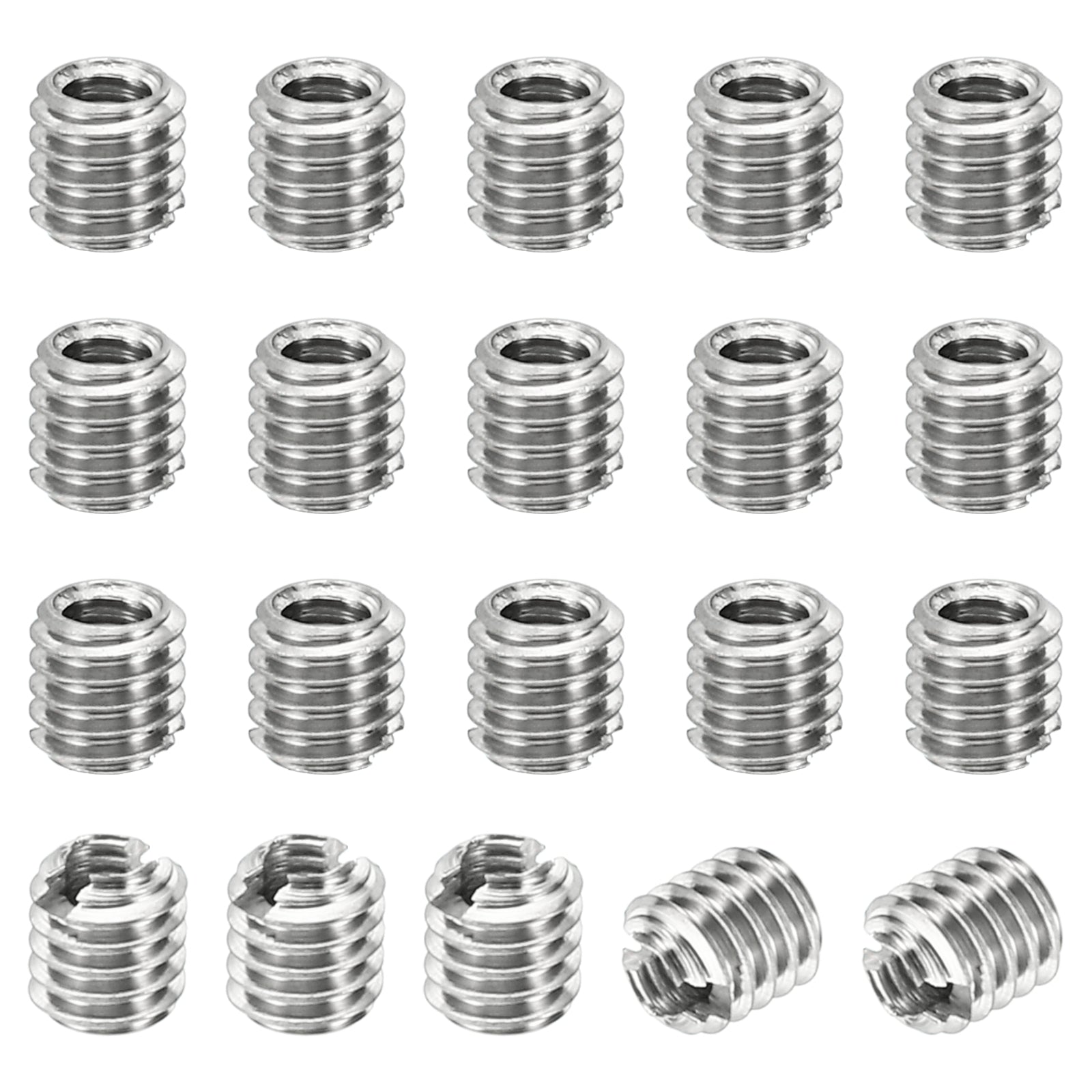 Thread Adapters Sleeve Reducing Nut, 20 Pcs M4x0.7 Male to M2.5x0.45 ...
