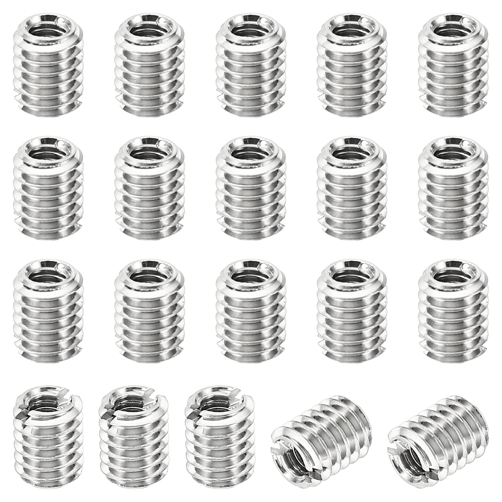 Thread Adapters Sleeve Reducing Nut, 20 Pcs M4x0.7 Male to M2.5x0.45 ...