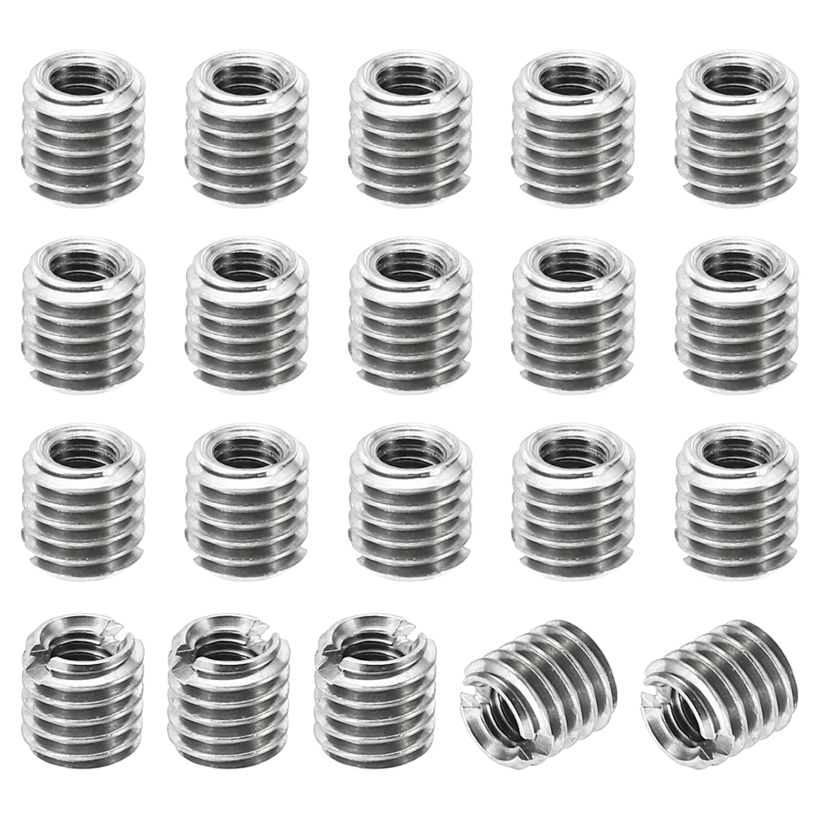 Thread Adapters Sleeve Reducing Nut, 20 Pcs M5x0.8 Male to M3x0.5 ...