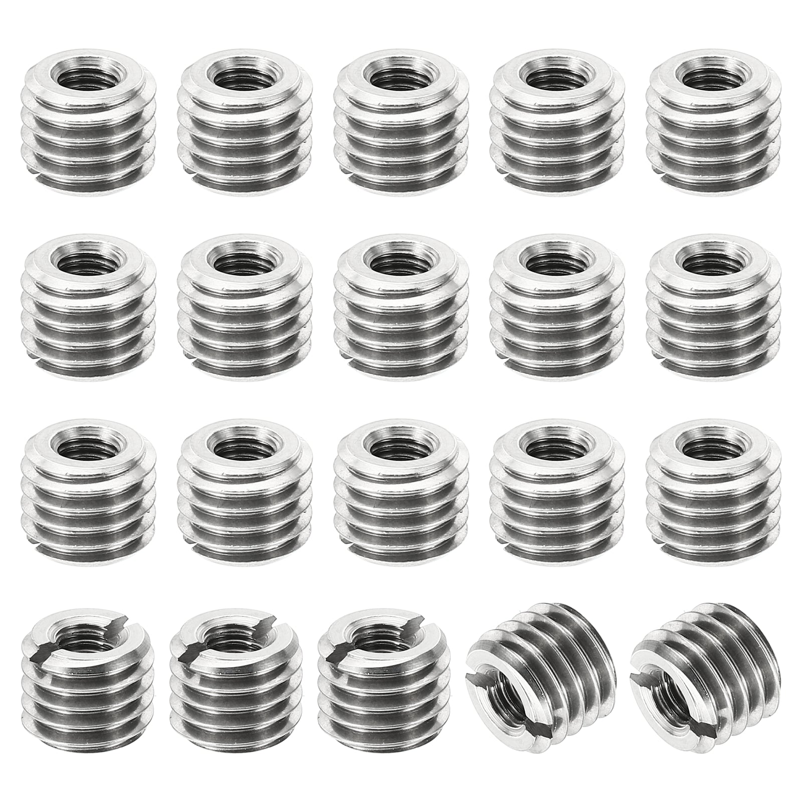 Thread Adapters Sleeve Reducing Nut, 20 Pcs M10x1.5 Male to M5x0.8 ...