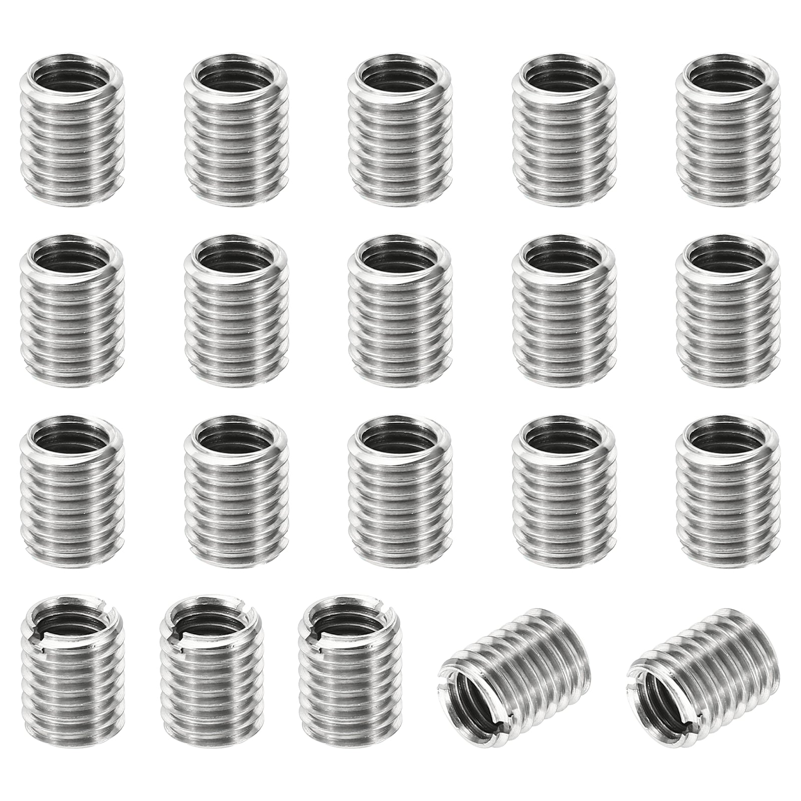 Thread Adapters Sleeve Reducing Nut, 20 Pcs M10x1.5 Male to M8x1.25 ...