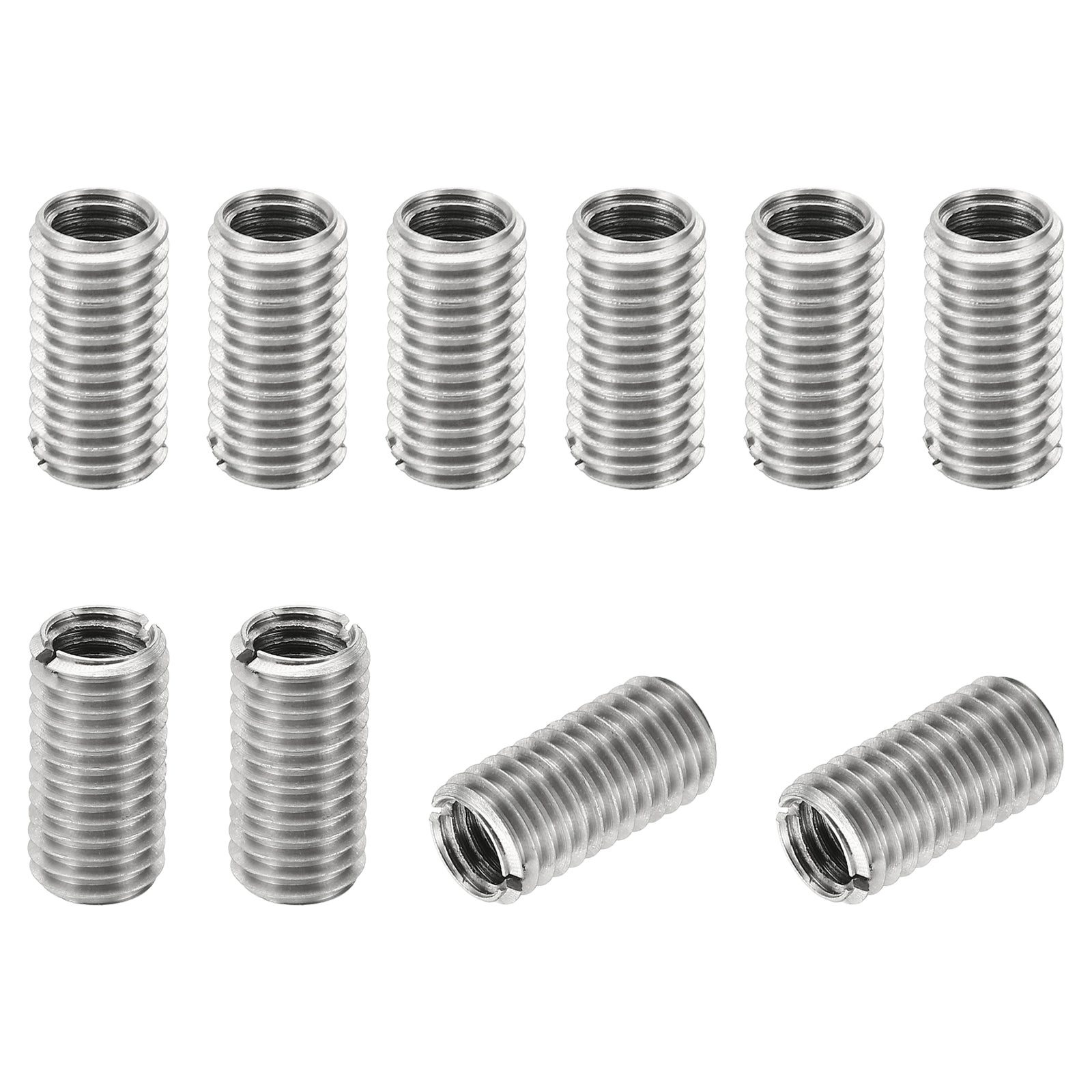 Thread Adapters Sleeve Reducing Nut, 10 Pcs M10x1.5 Male to M8x1.25 ...