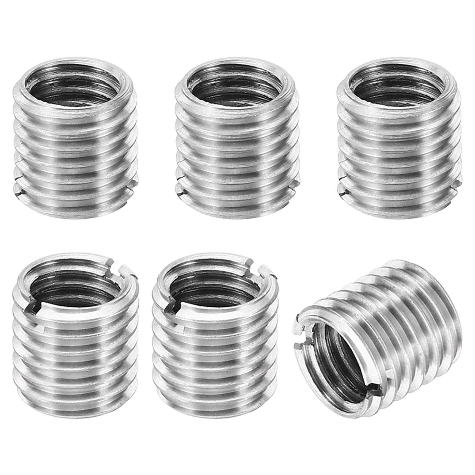 Thread Adapters Sleeve Reducing Nut, 6 Pcs M12x1.75 Male to M10x1.5 ...