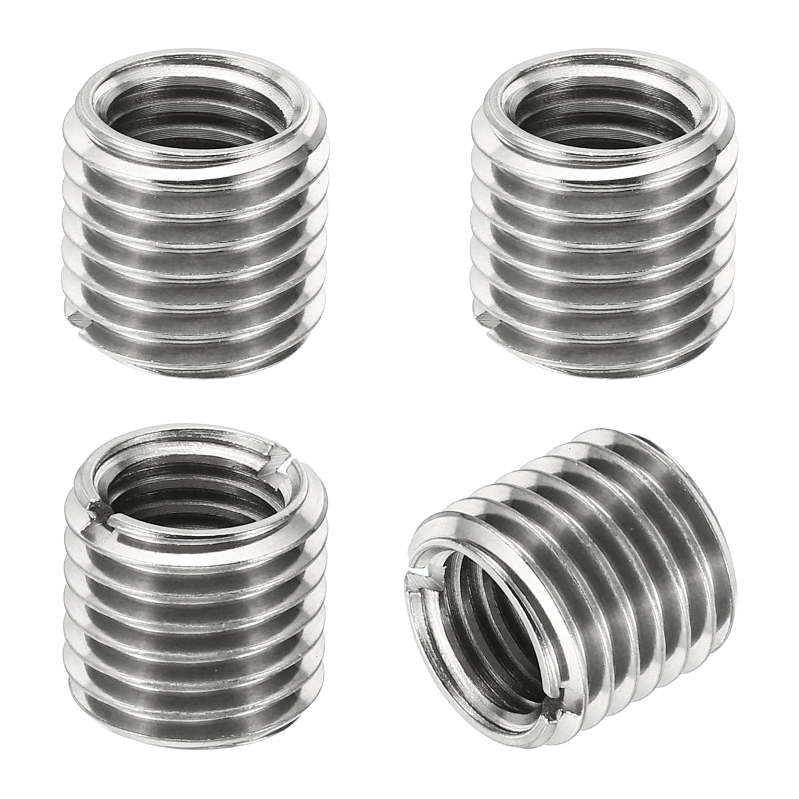 Thread Adapters Sleeve Reducing Nut, 4 Pcs M16x2 Male to M12x1.75 ...