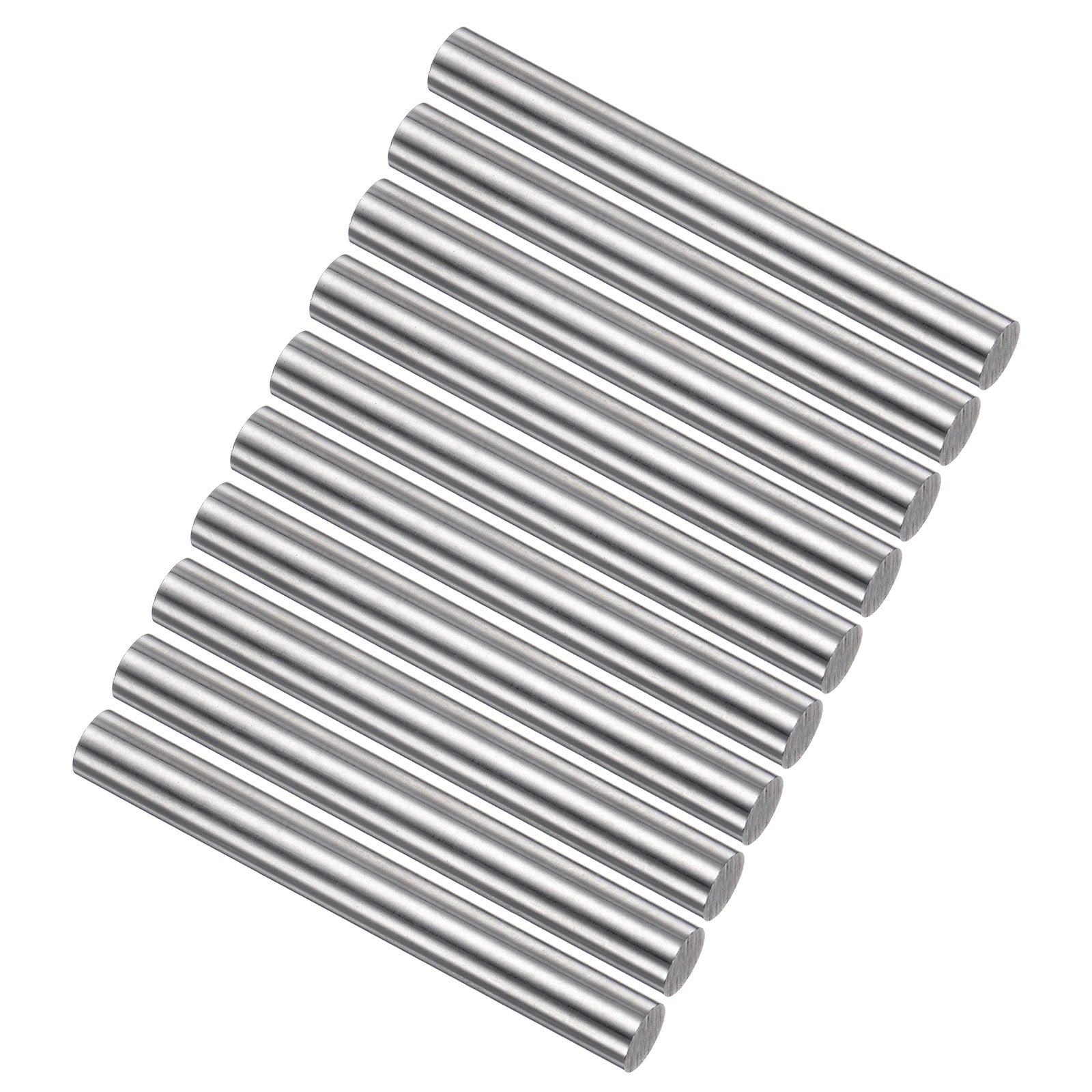 Uxcell Round Metal Rods 6.5mm x 60mm High Speed Steel (HSS) Lathe Bar ...