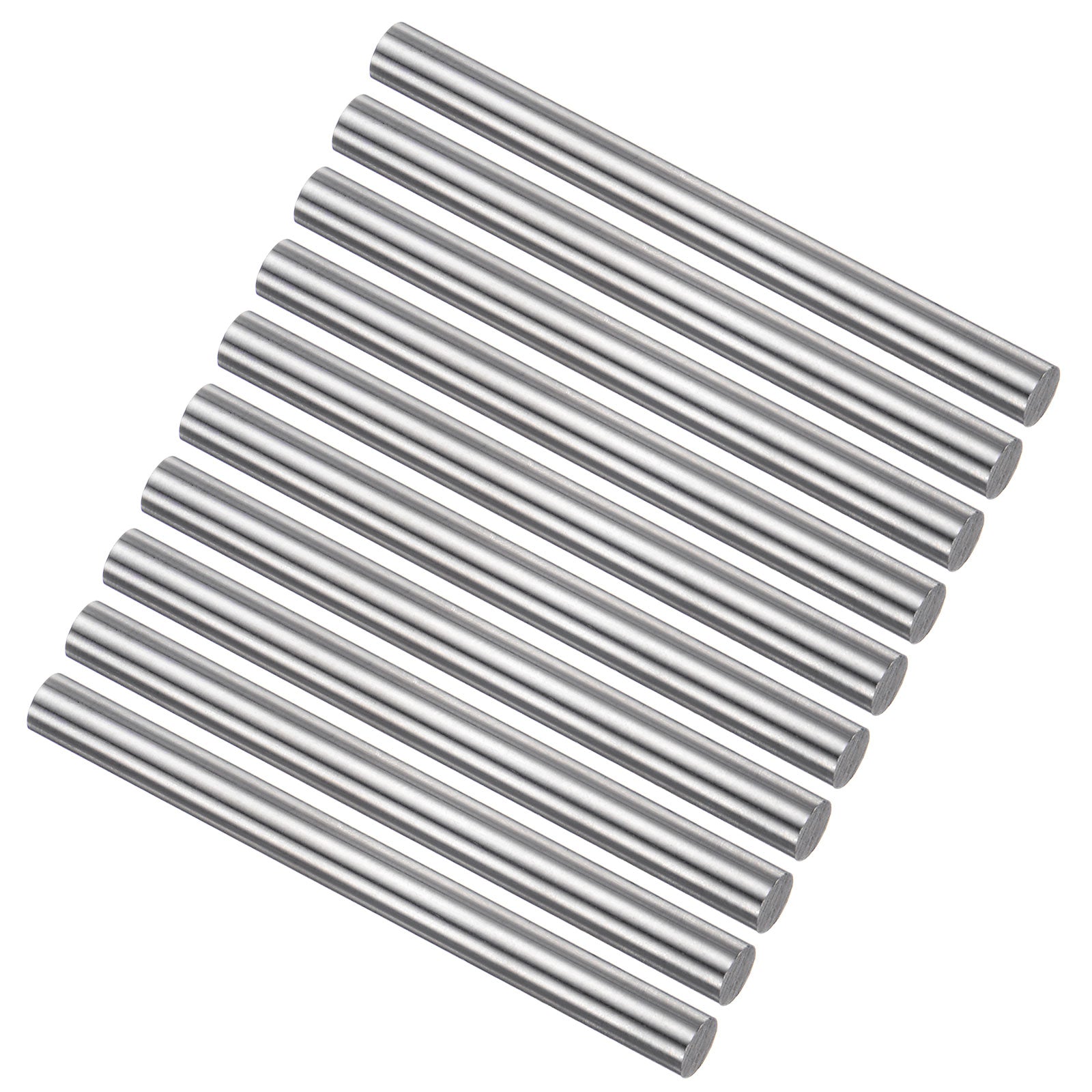 Uxcell Round Metal Rods 5.2mm x 60mm High Speed Steel (HSS) Lathe Bar ...