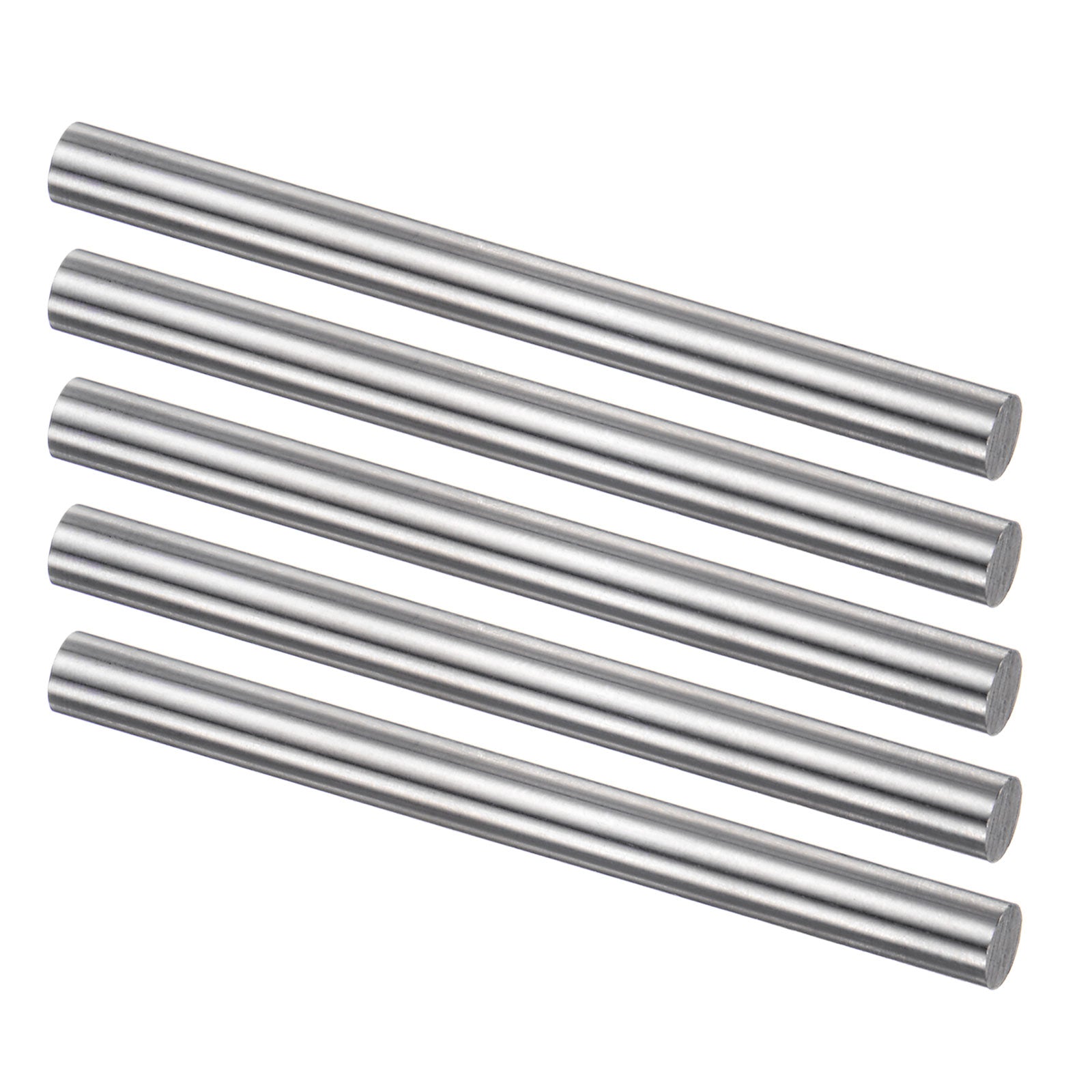 Uxcell Round Metal Rods 4.6mm x 60mm High Speed Steel (HSS) Lathe Bar ...