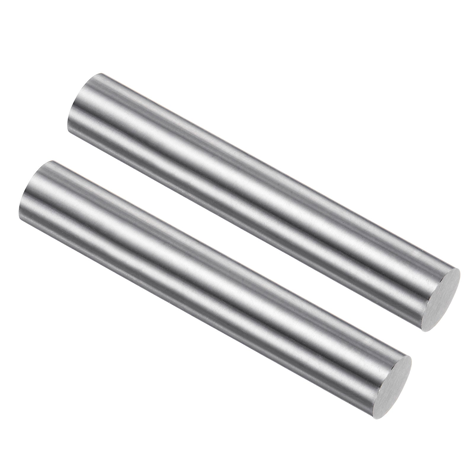 Uxcell Round Metal Rods 10mm x 60mm High Speed Steel (HSS) Lathe Bar ...
