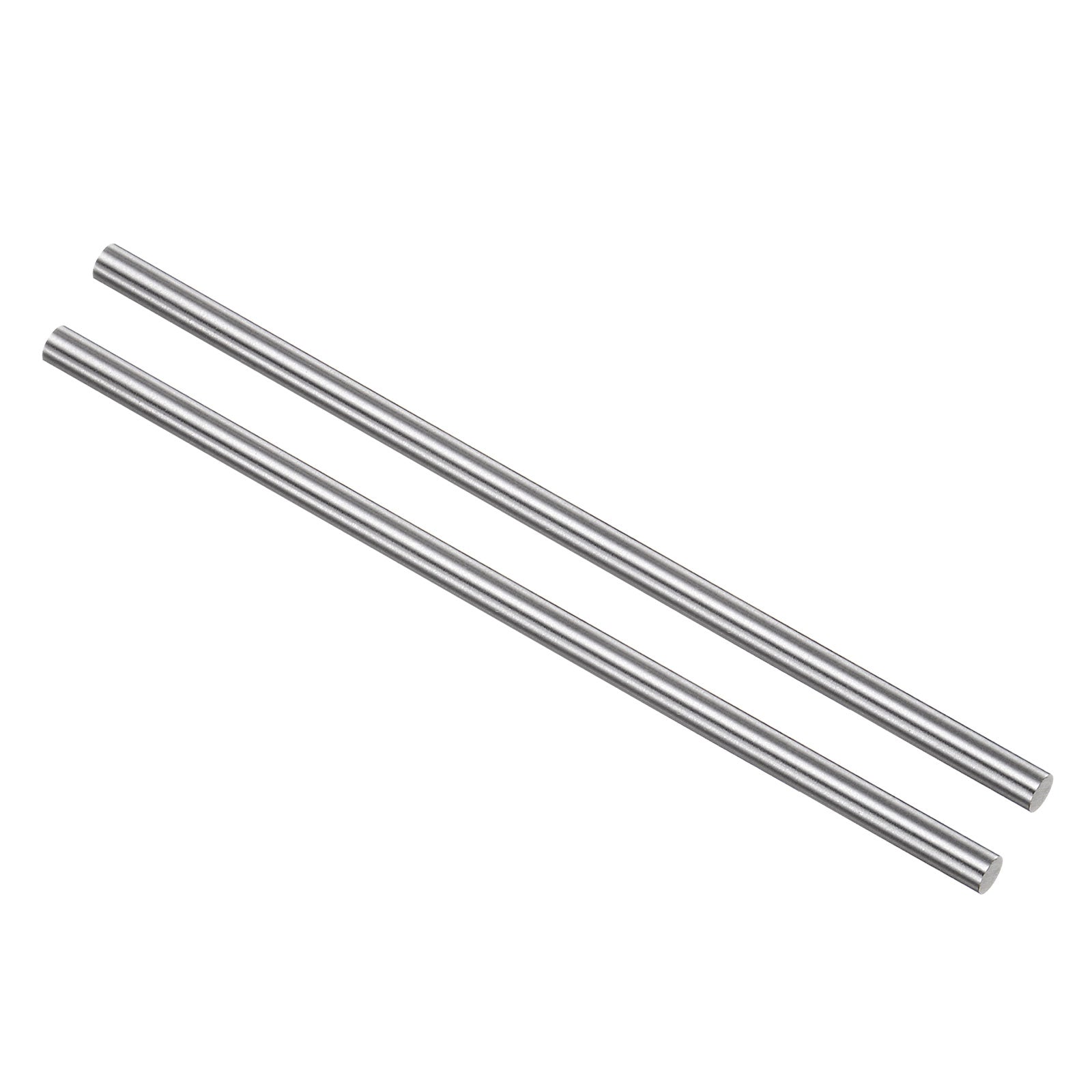 Uxcell Round Metal Rods 4.5mm x 150mm High Speed Steel (HSS) Lathe Bar ...