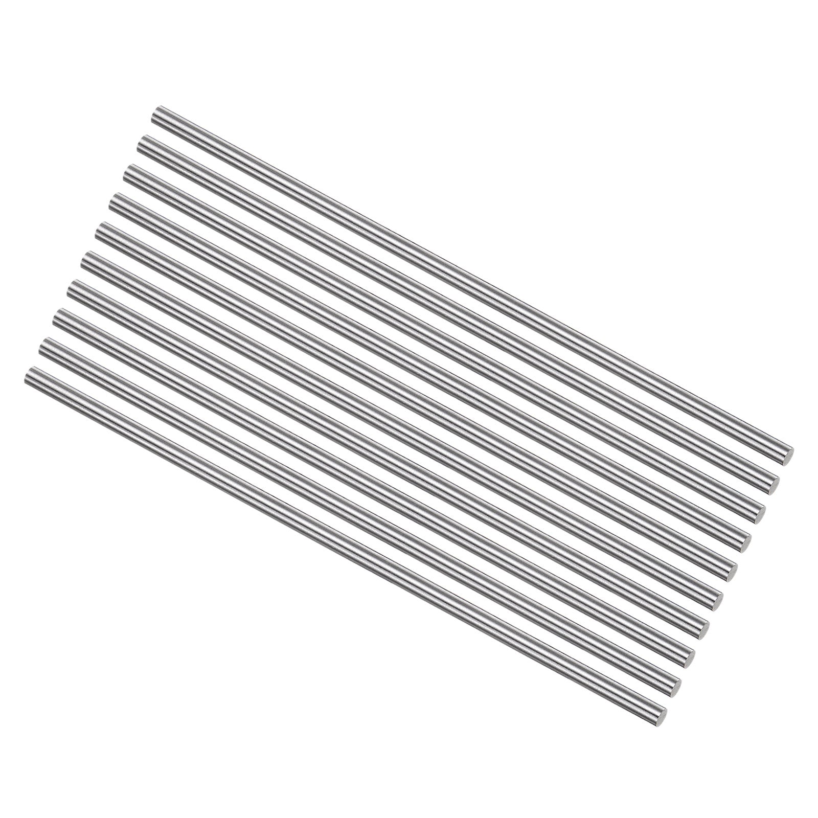 Uxcell Round Metal Rods 4.6mm x 200mm High Speed Steel (HSS) Lathe Bar ...