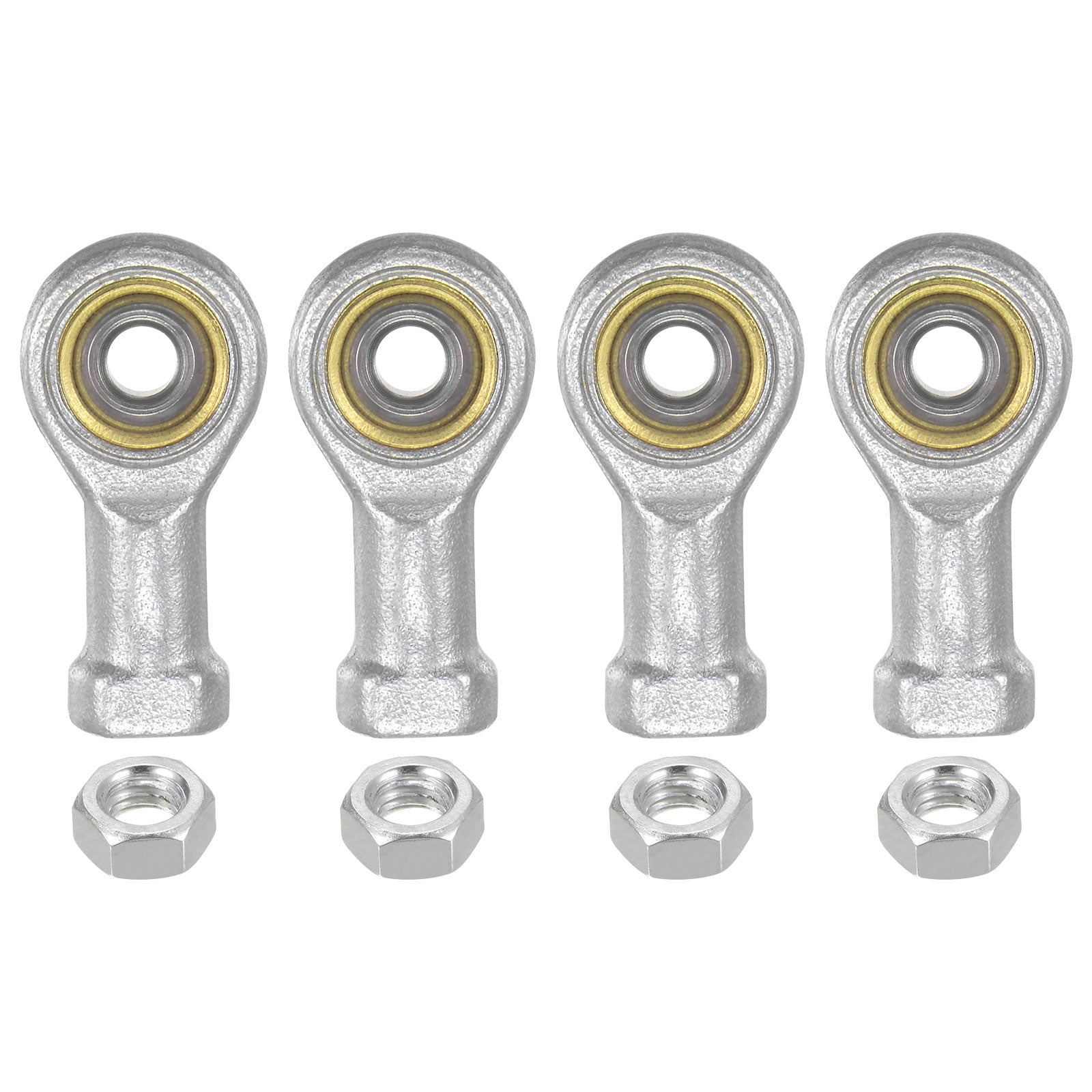 Uxcell 4pcs PHSA5 Female Rod End Bearing M5 Bore and M5x0.8 Right Hand ...