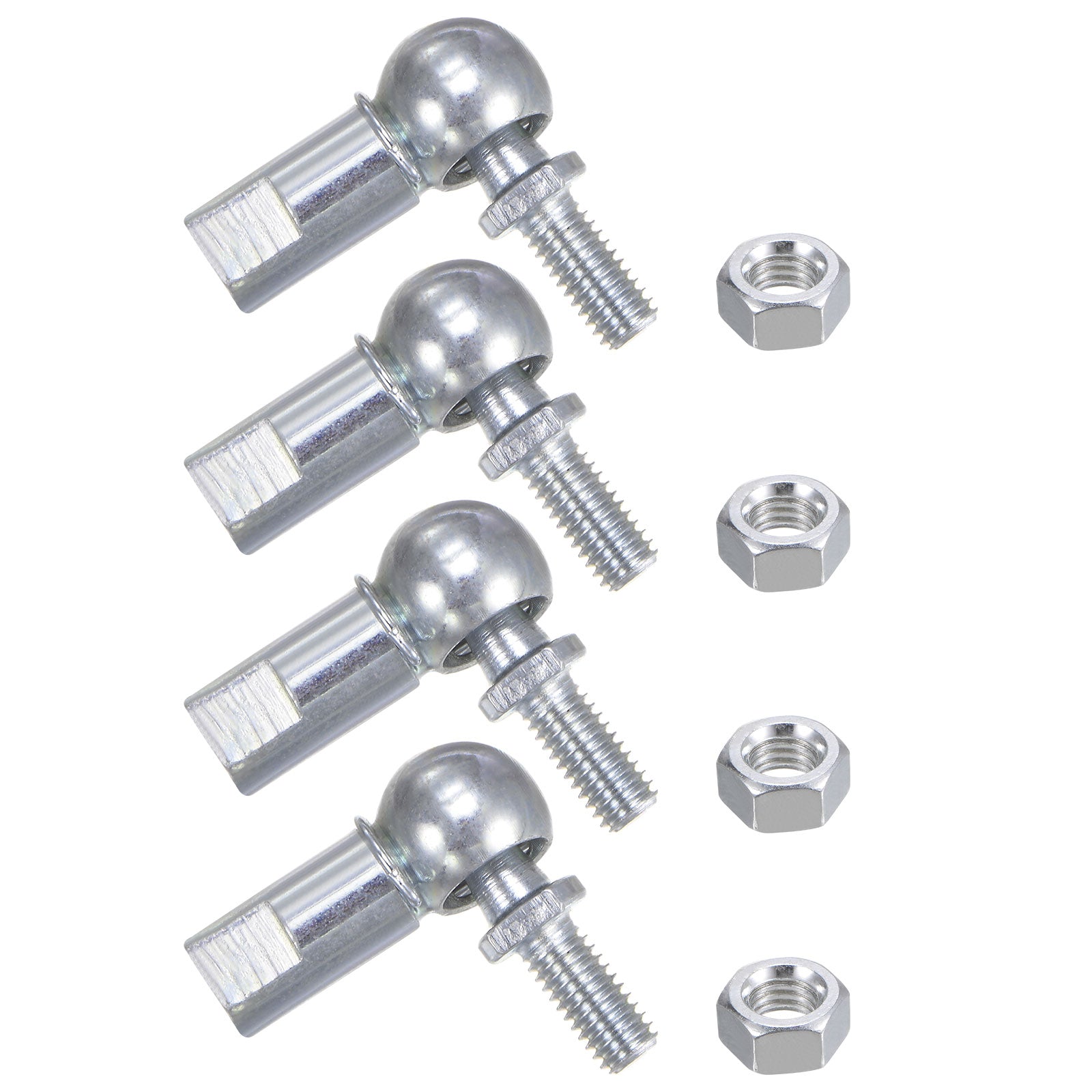 4pcs CS10 M6 Angle Ball Joint M6x1.0 Right Hand Male and Left Hand ...