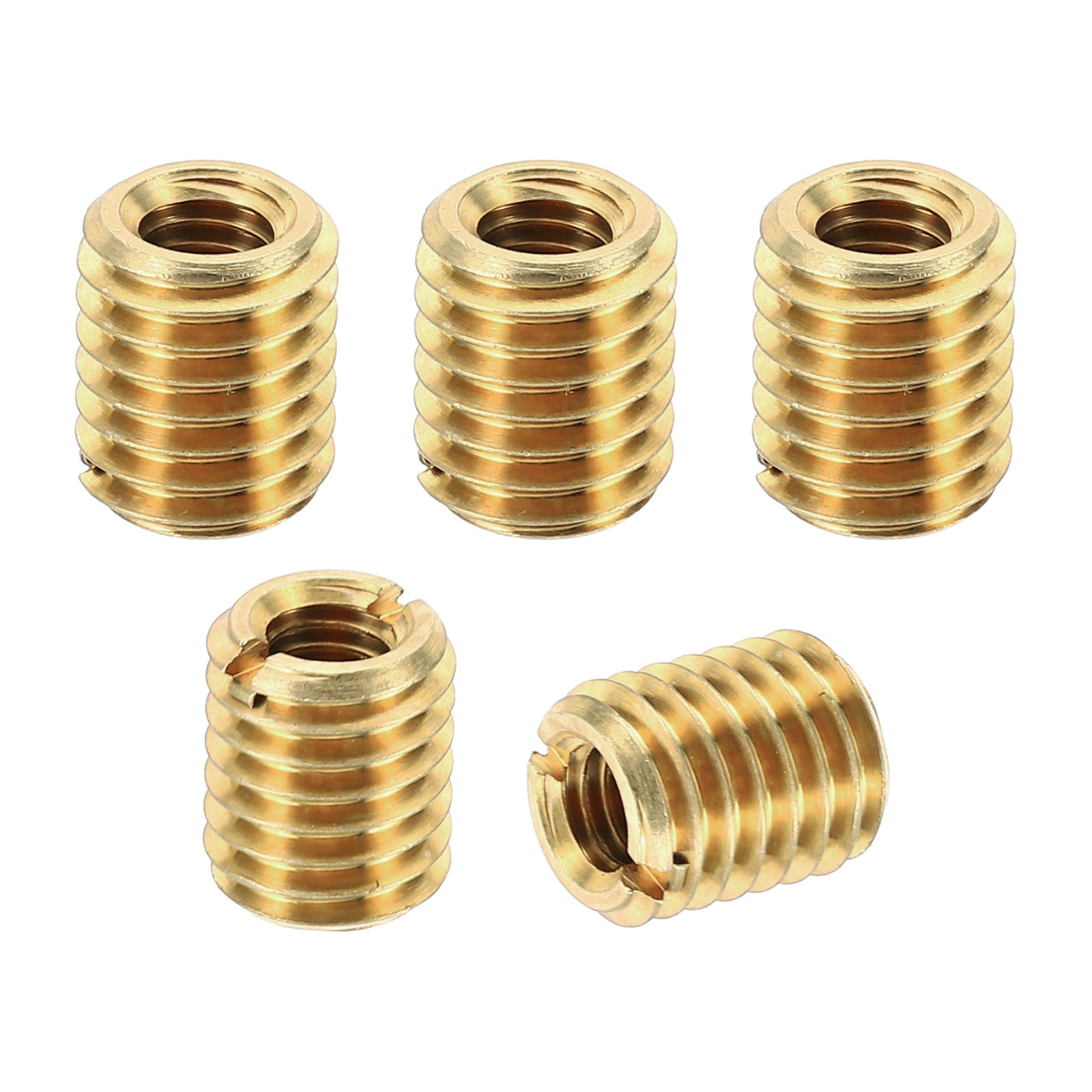 Brass Threaded Repair Insert Nut, 5 Pcs M10x1.5 Male to M6x1 Female ...