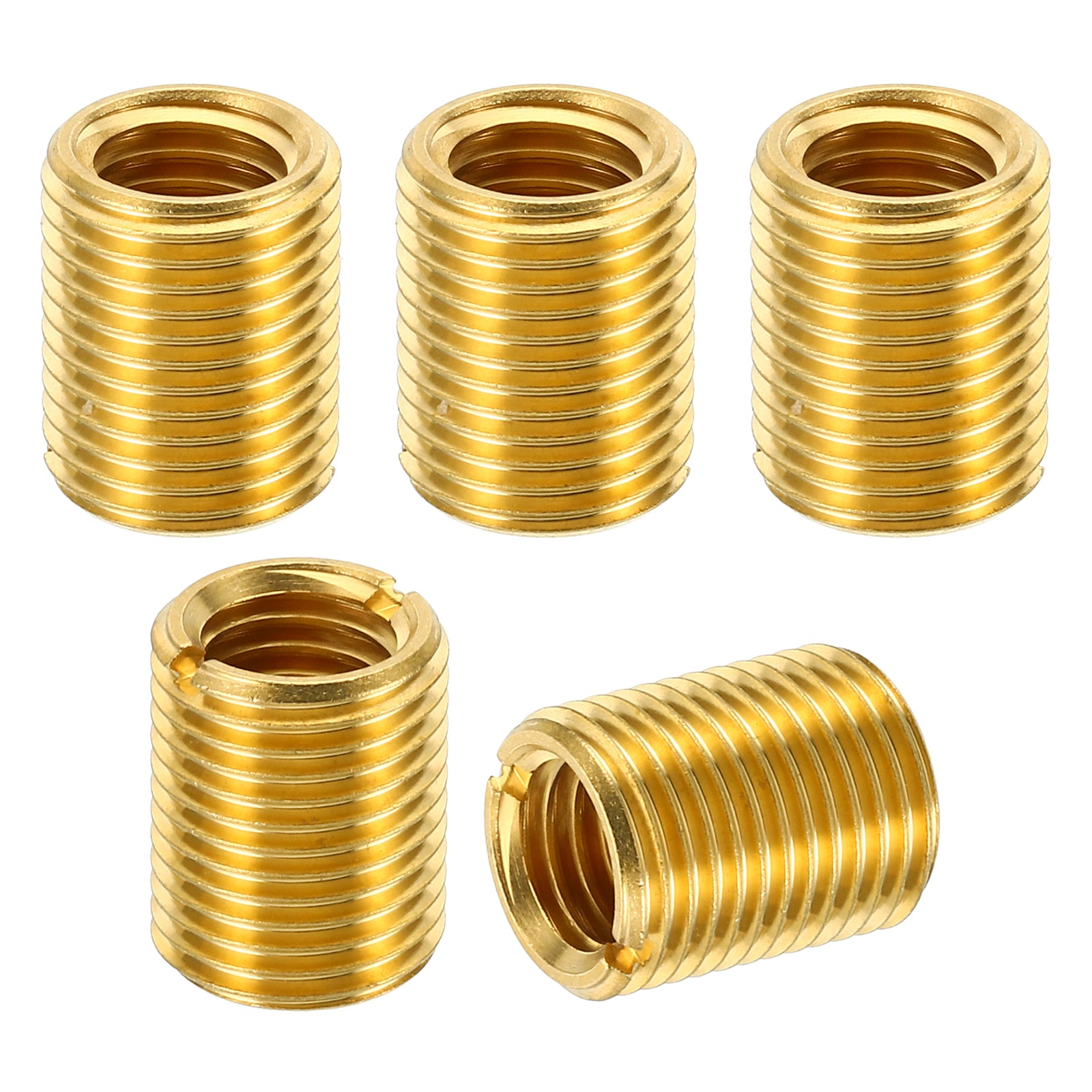 Brass Threaded Repair Insert Nut, 5 Pcs M16x1.5 Male to M12x1.75 Female ...