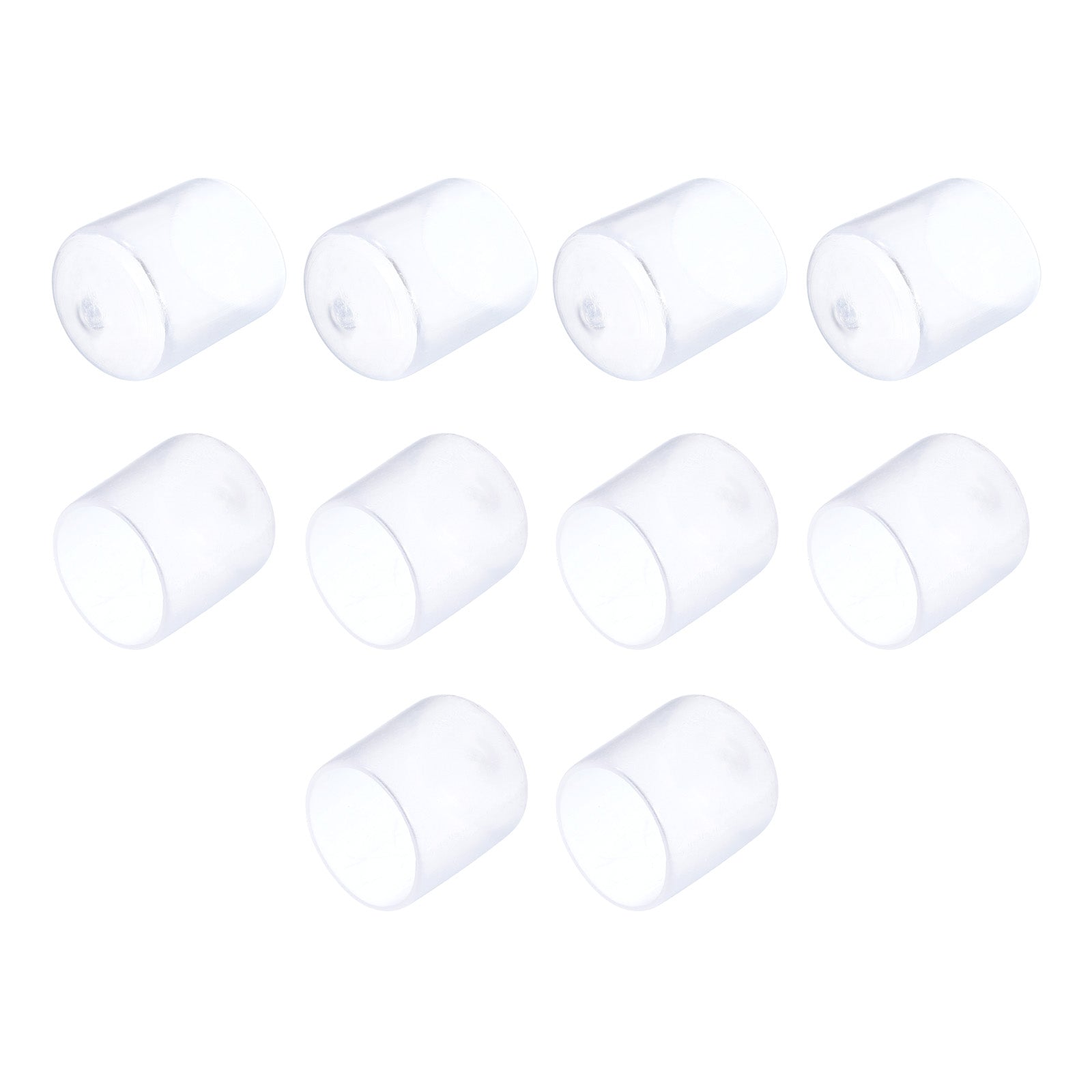 Uxcell 10pcs Rubber End Caps 22mm(7/8") ID Screw Thread Protectors ...