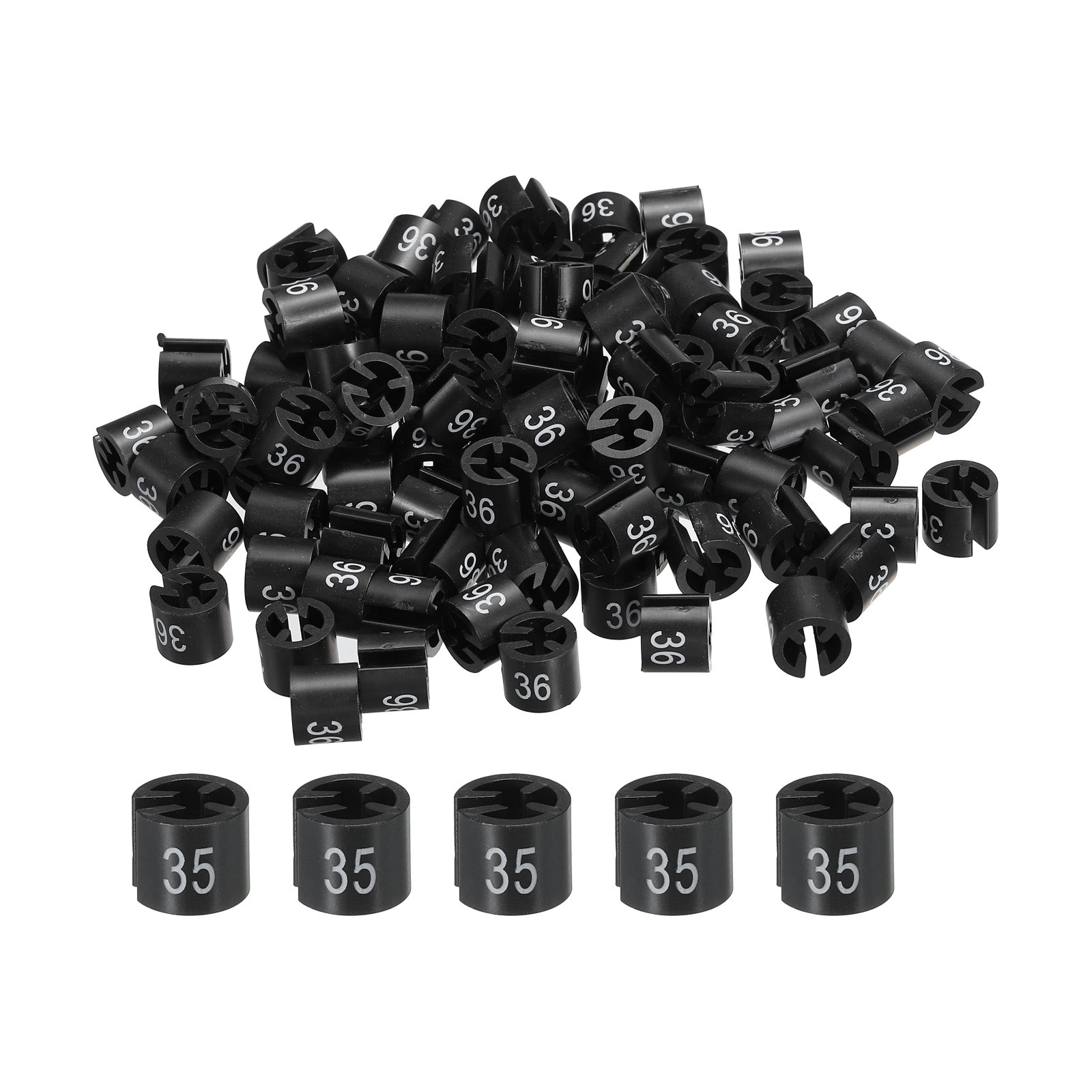 Clothes Hangers Marker Colored Hanger Sizer Garment Markers Tag for ...